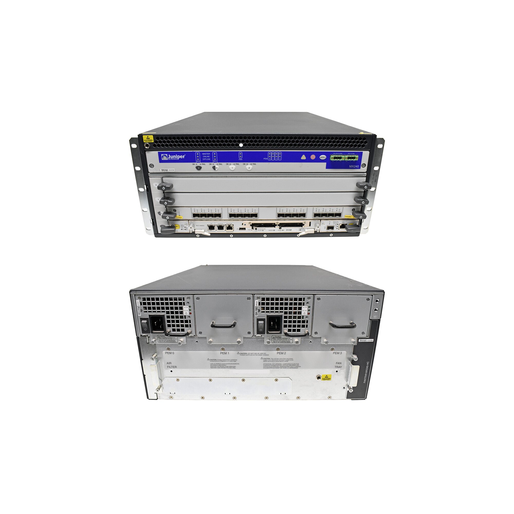 Juniper Chas-BP-MX240-S-A Universal Routing Platform + Module ...
