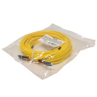 Corning OS2 Duplex FIBER Patch Cord LSZH LC/LC 20m NEW NEU - Piospartslap