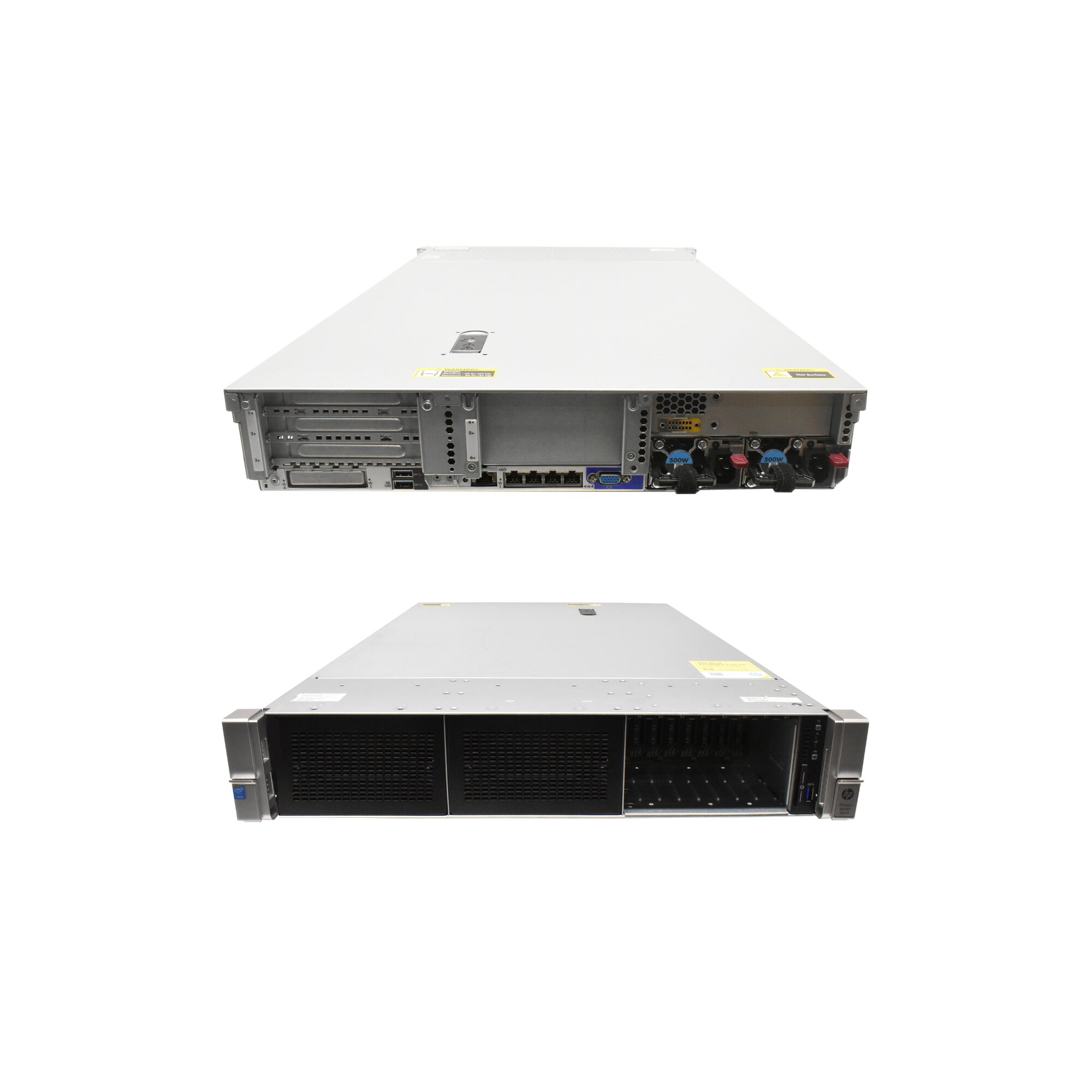 HP ProLiant DL380 Gen9 2U no CPU no RAM no HDD 2x Heatsink 8Bay 2,5" P440ar