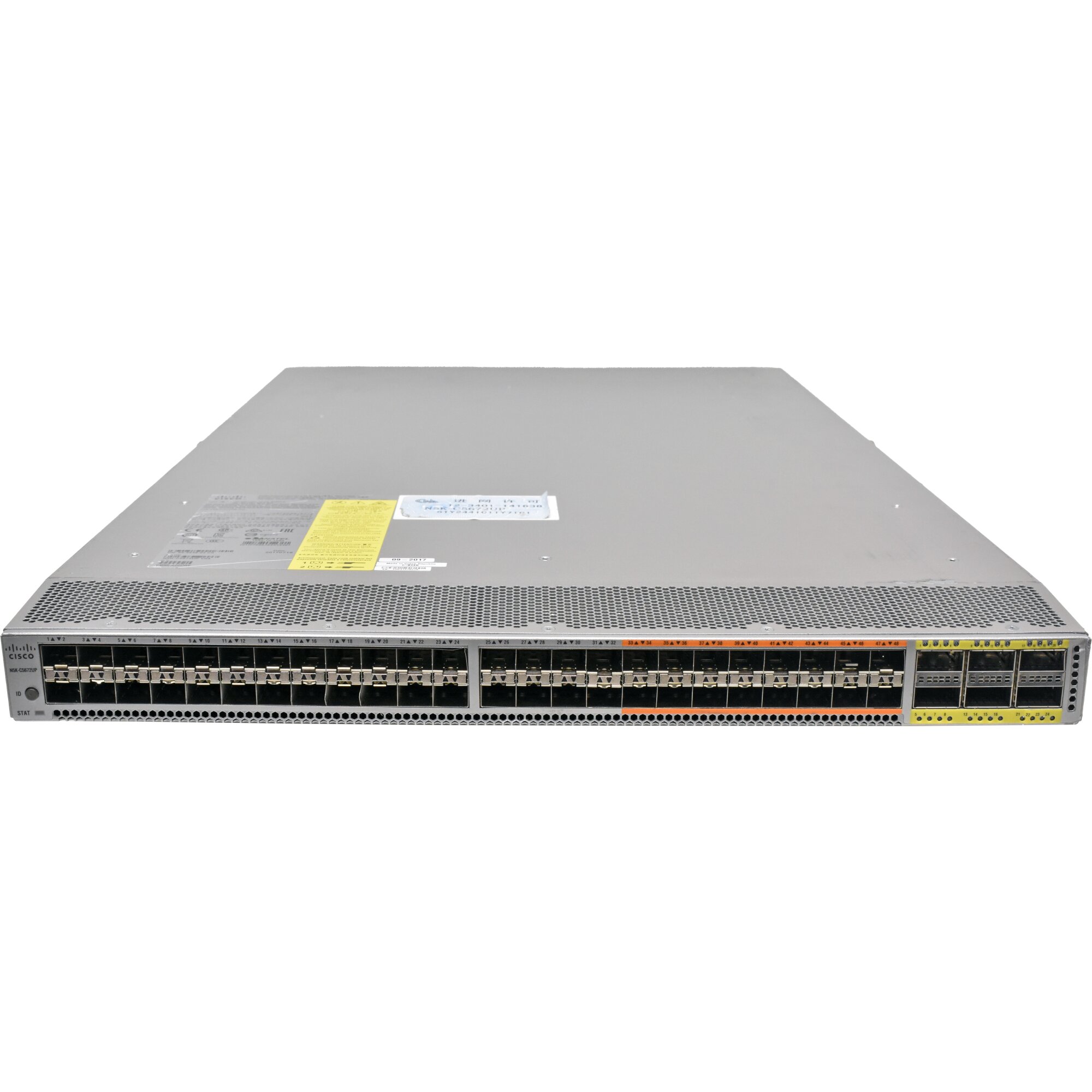 Cisco N5K-C5672UP 68-5638-02 48-Port 10G SFP+ Ethernet Switch 6x 40G ...