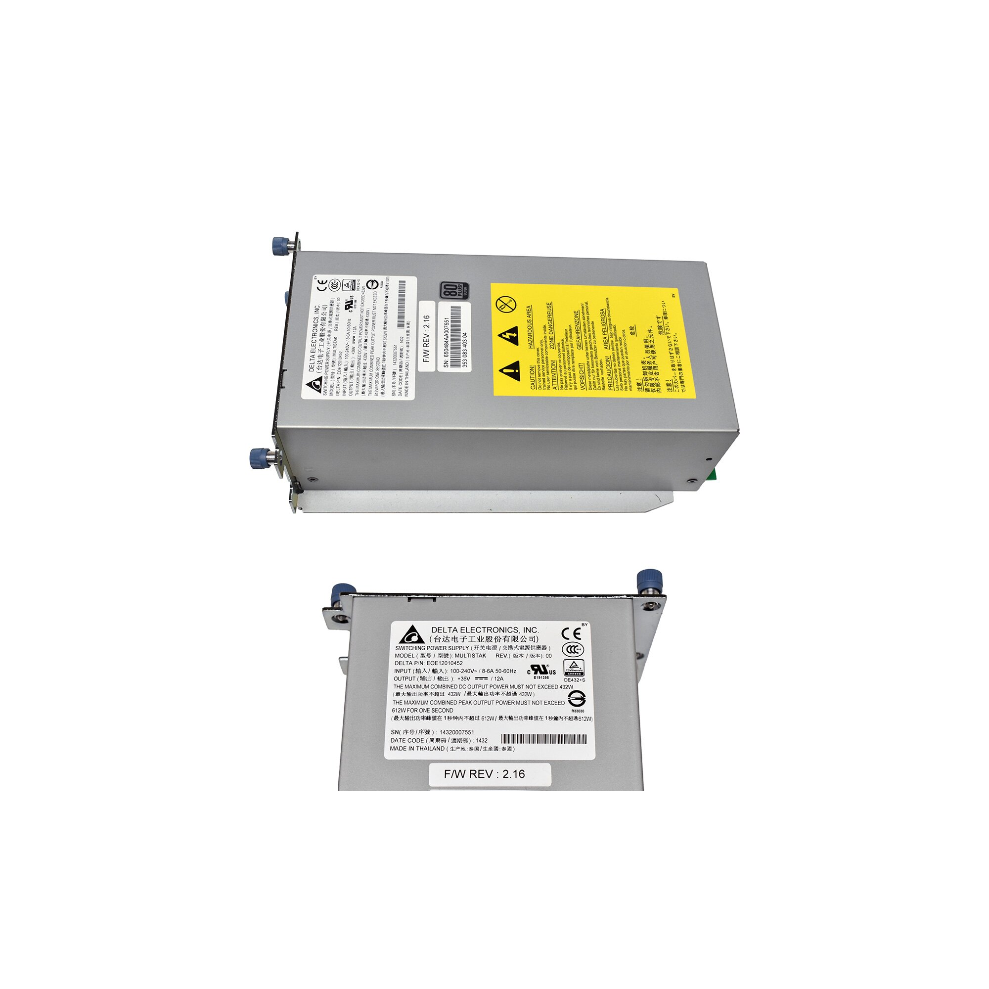 HP StoreEver MSL6480 432W Netzteil Power Supply 723572-001 - Piospartslap