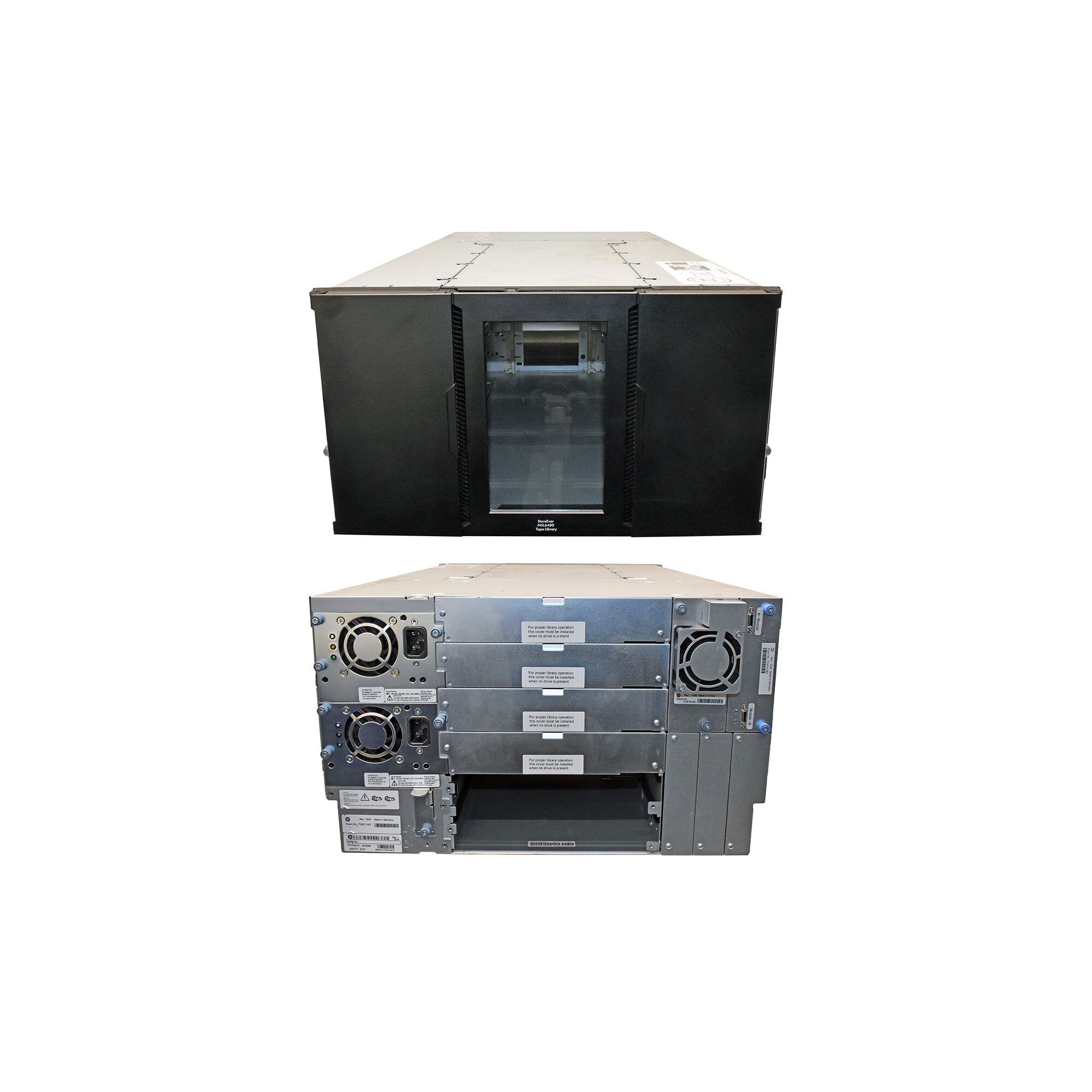 HP StoreEver MSL6480 Expansion Module QU626A 723571-001 + Expansion ...