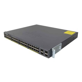 Cisco WS-C2960X-48LPS-L 48-Port GE PoE Switch 4x SFP + Modul C2960X ...