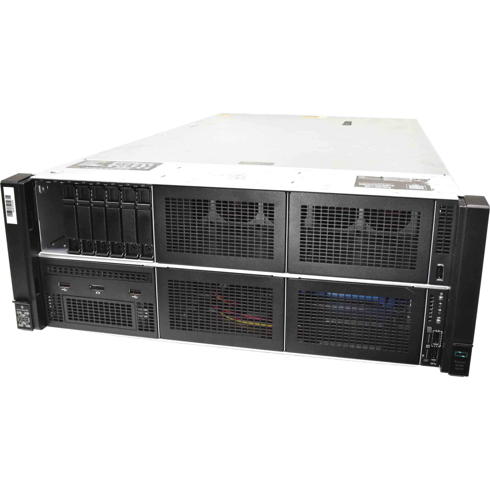 HP ProLiant DL580 G10 4x Intel Gold 6150 18-Core 2.70Ghz 128GB PC4 RAM ...