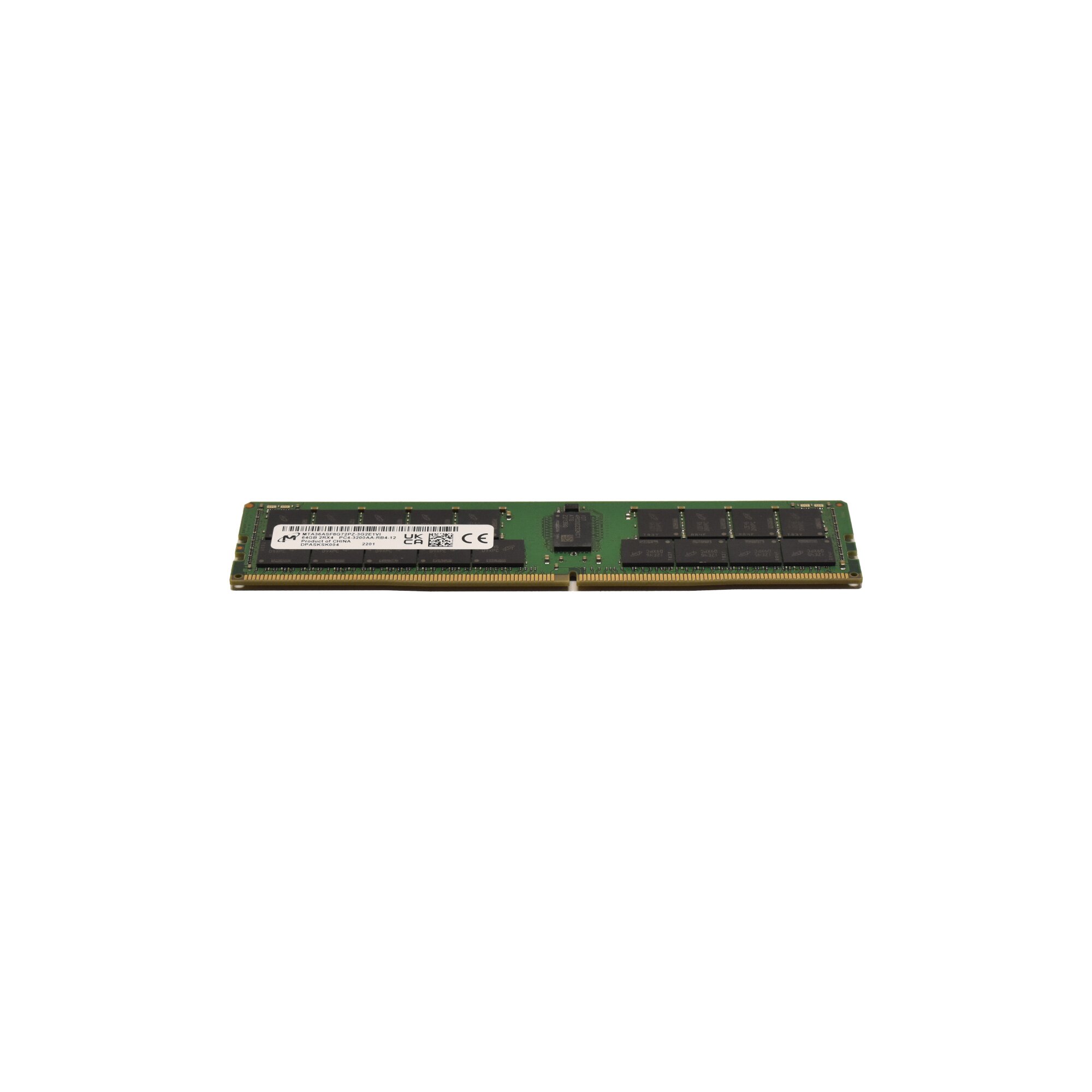 Micron 64GB 2Rx4 PC4-3200AA DDR4 RAM MTA36ASF8G72PZ-3G2E1VI