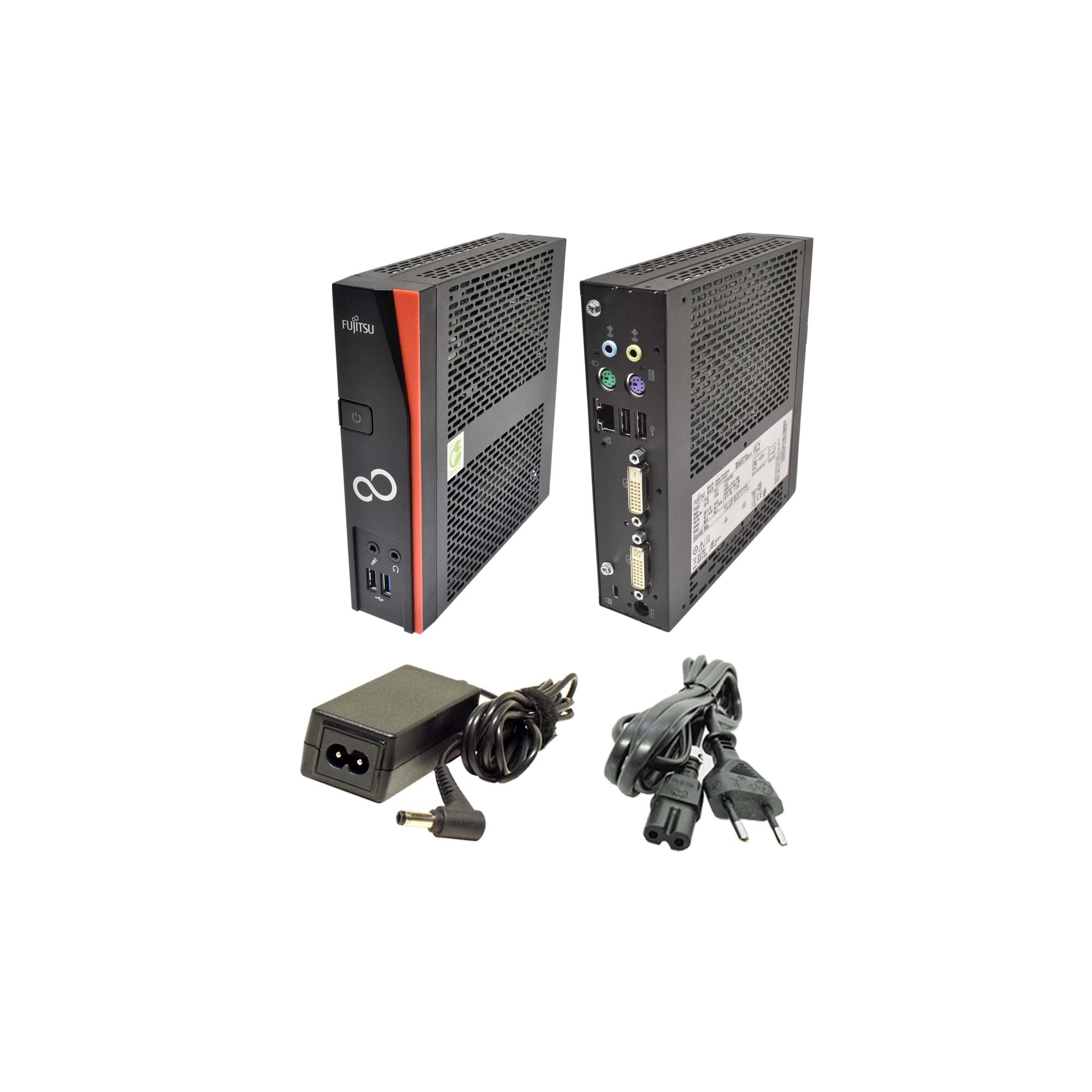 10xFujitsu Futro S520 ThinClient AMD GX-212ZC SOC 4GB 4GB SSD ohne Fuss ...