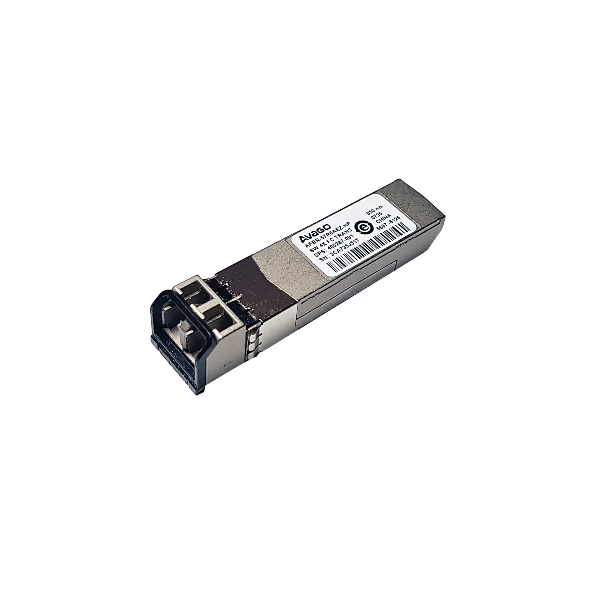 HP Avago AFBR-57R6AEZ-HP SFP 1000Base-SX 4Gb 850nm Transceiver SPS ...