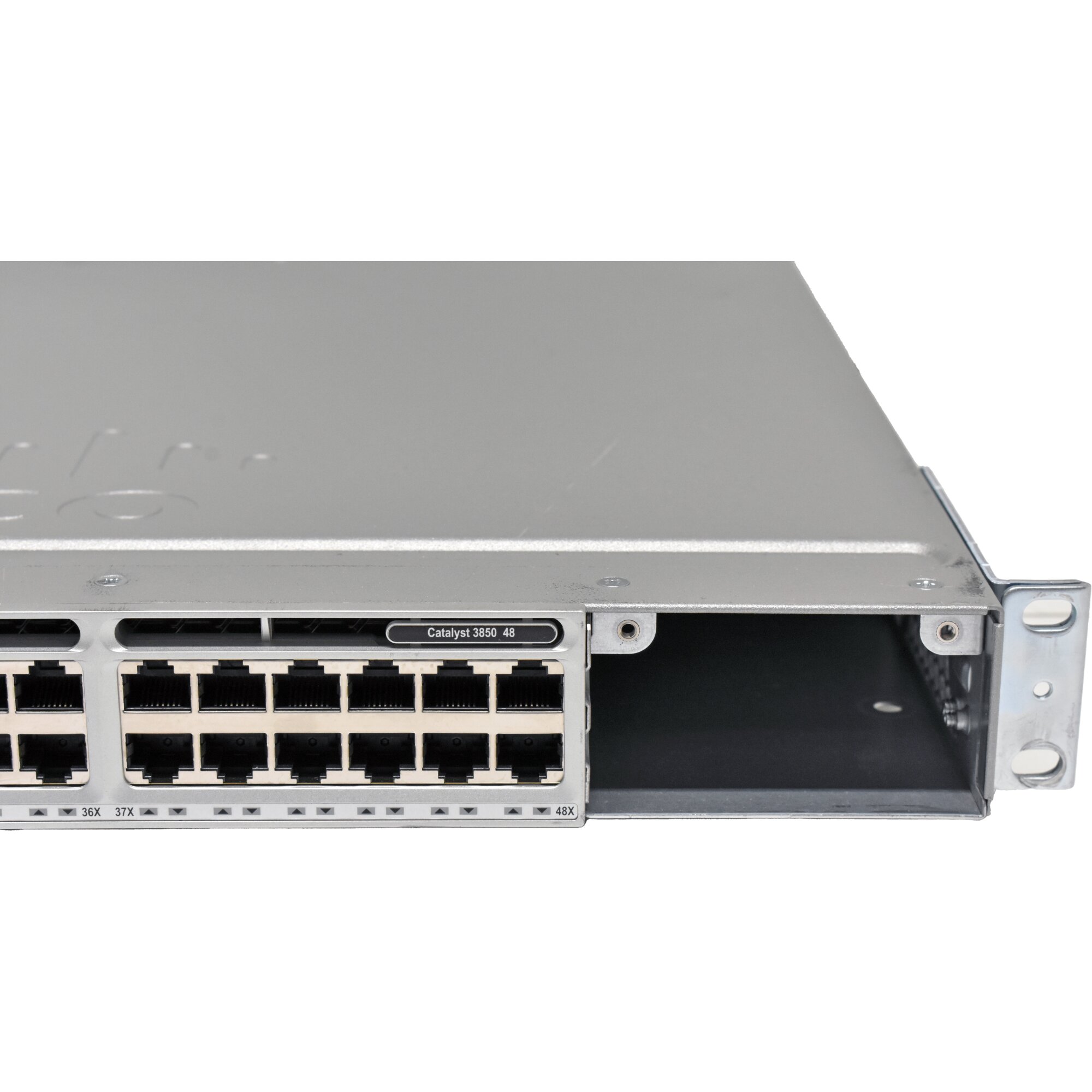 Cisco WS-C3850-48T-L 48-Port stackable Gigabit Ethernet Switch 2x PSU ...