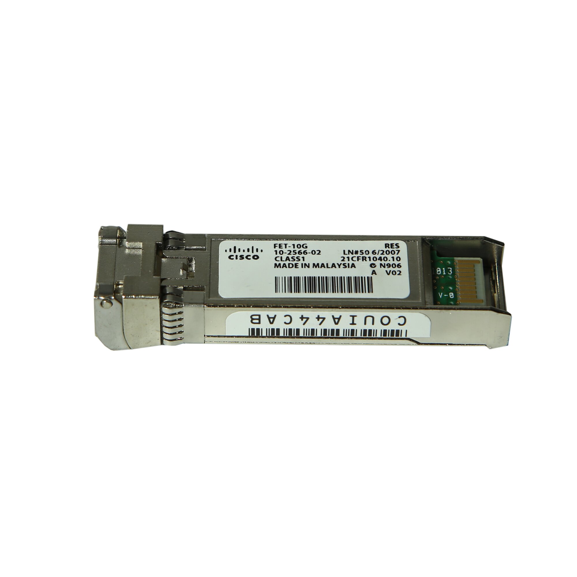 10x Cisco original FET-10G SFP+ 10Gb Transceivers 10-2566-02 COUIA44CAB ...