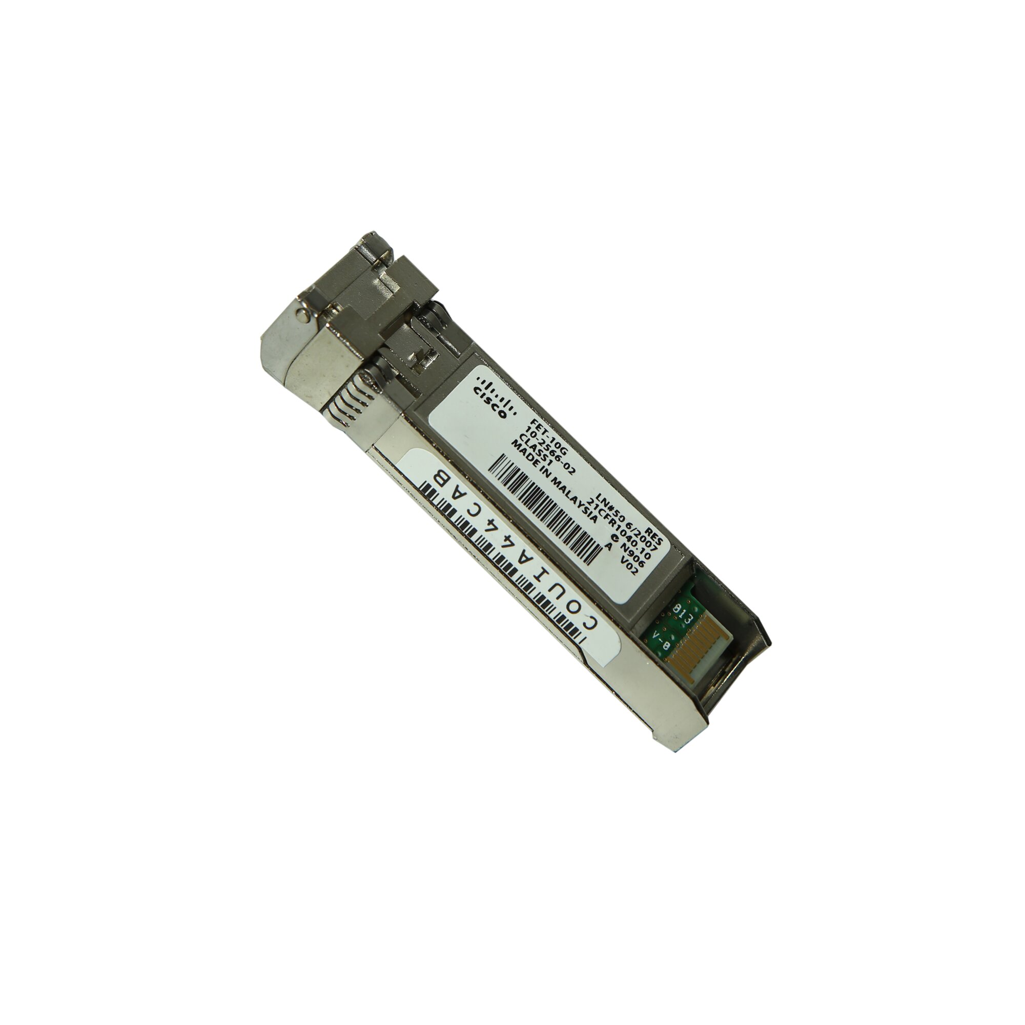 10x Cisco original FET-10G SFP+ 10Gb Transceivers 10-2566-02 COUIA44CAB ...