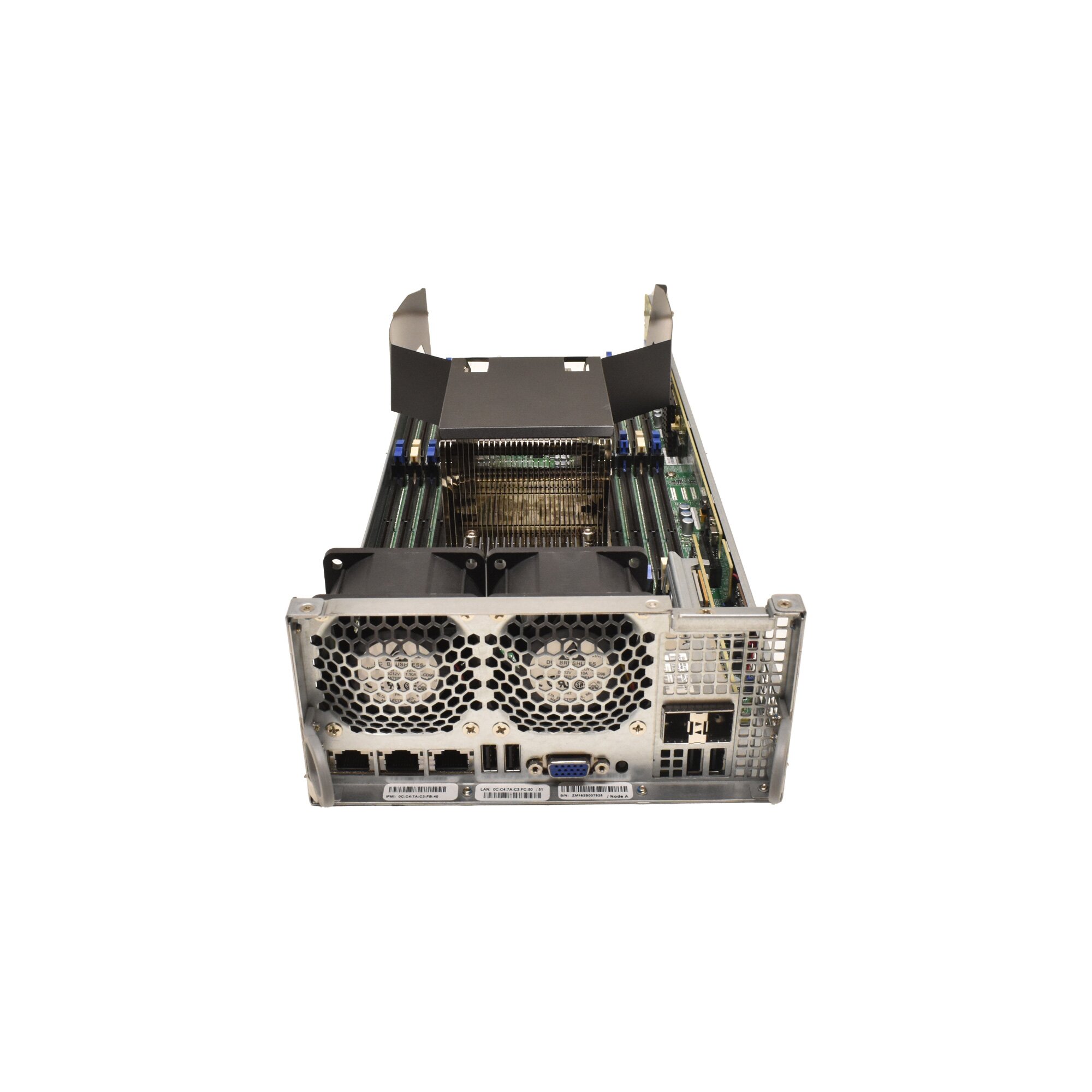 Supermicro Node Server X9DRT-HF+J-NI22 no CPU no PC4 1x Heatsink 1x ...
