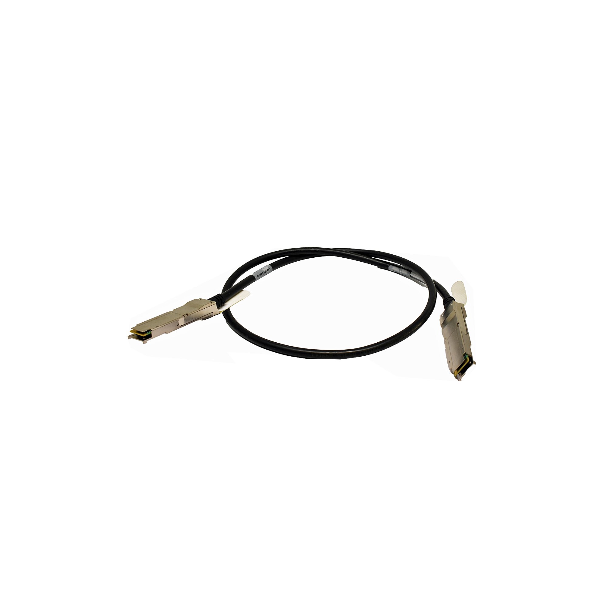 Amphenol FCI Datenkabel 1m lang QSFP+ - QSFP+ 30AWG 10093084-2010HFLF