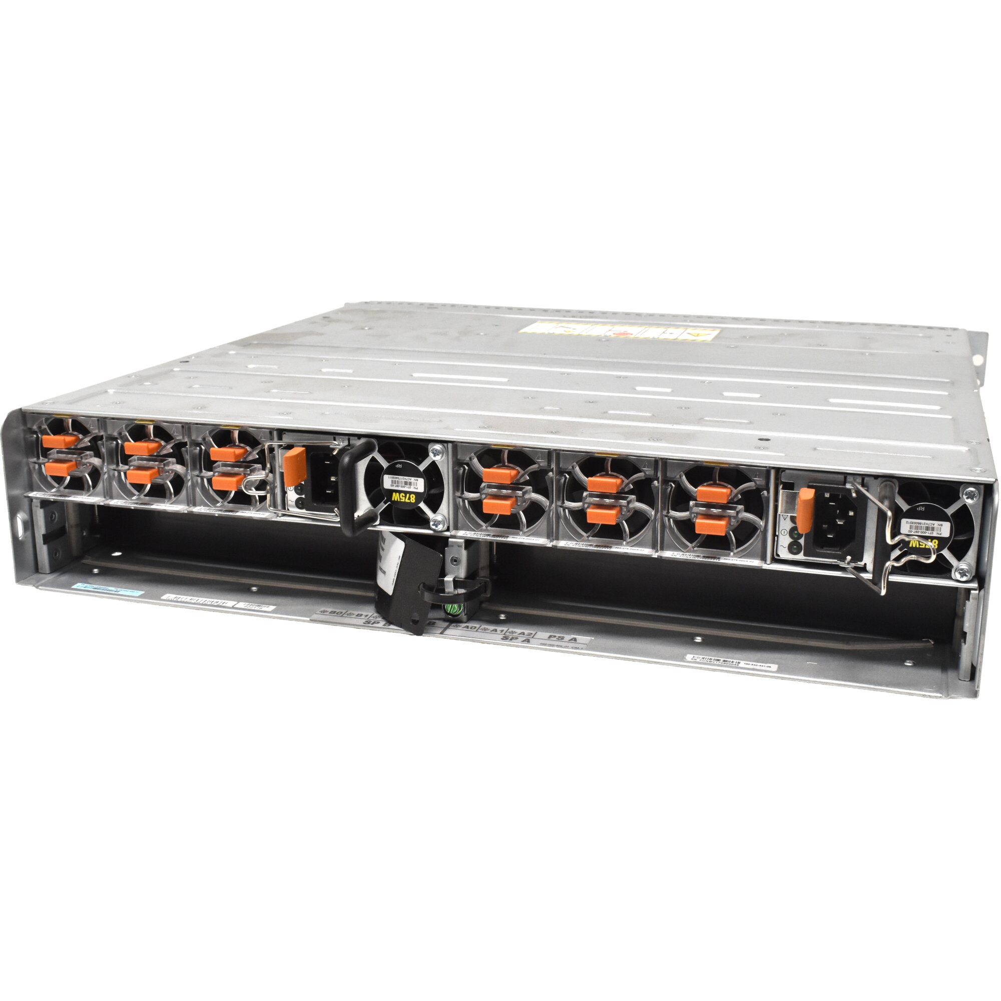 EMC VNXe 1600 Storage Chassis BPE25 25x SFF Zoll 2x PSU 6X Fan ...