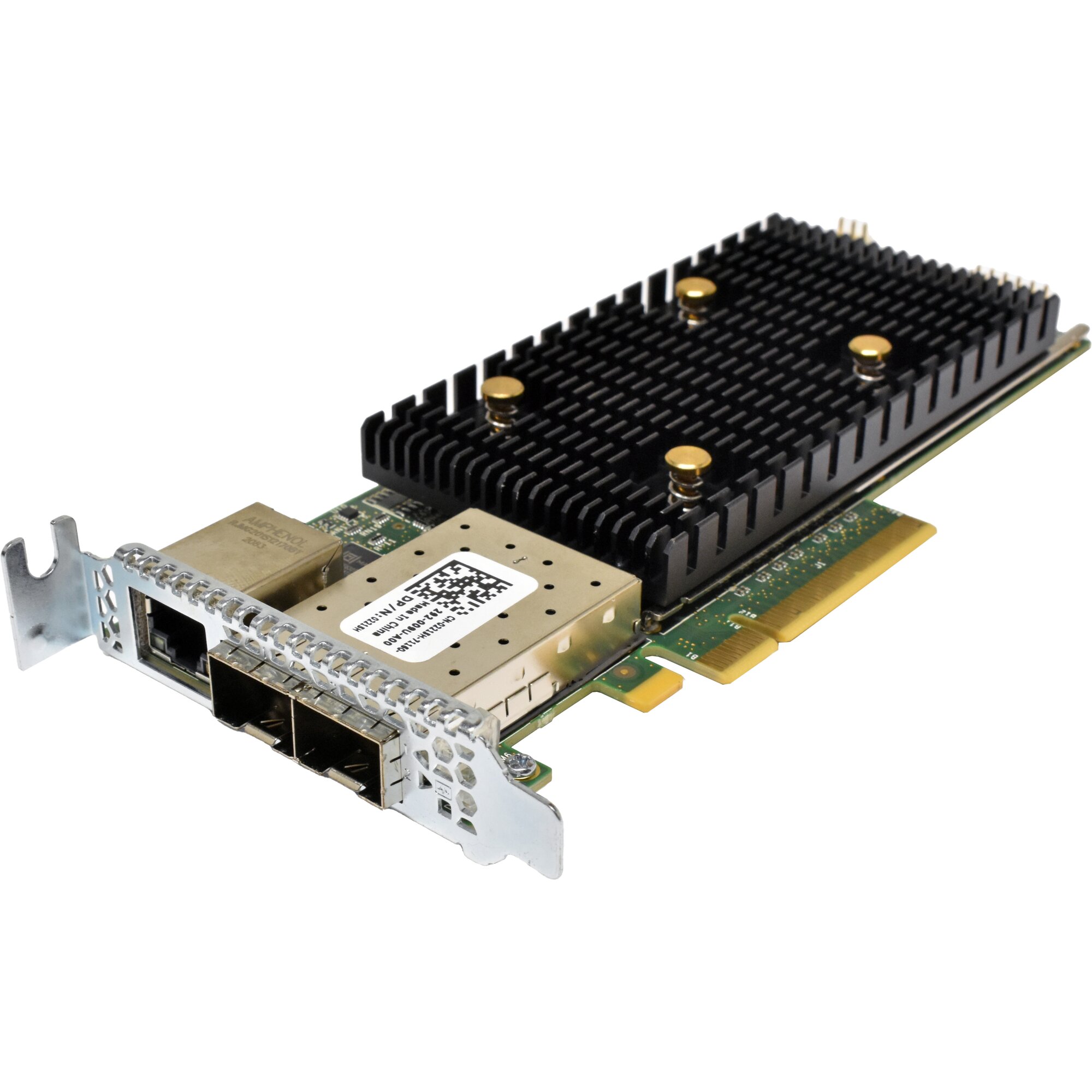 Dell Pensando DSC-25 02215H Dual-Port NIC 10/25G SFP28 1x RJ-45 PCIe 3. ...