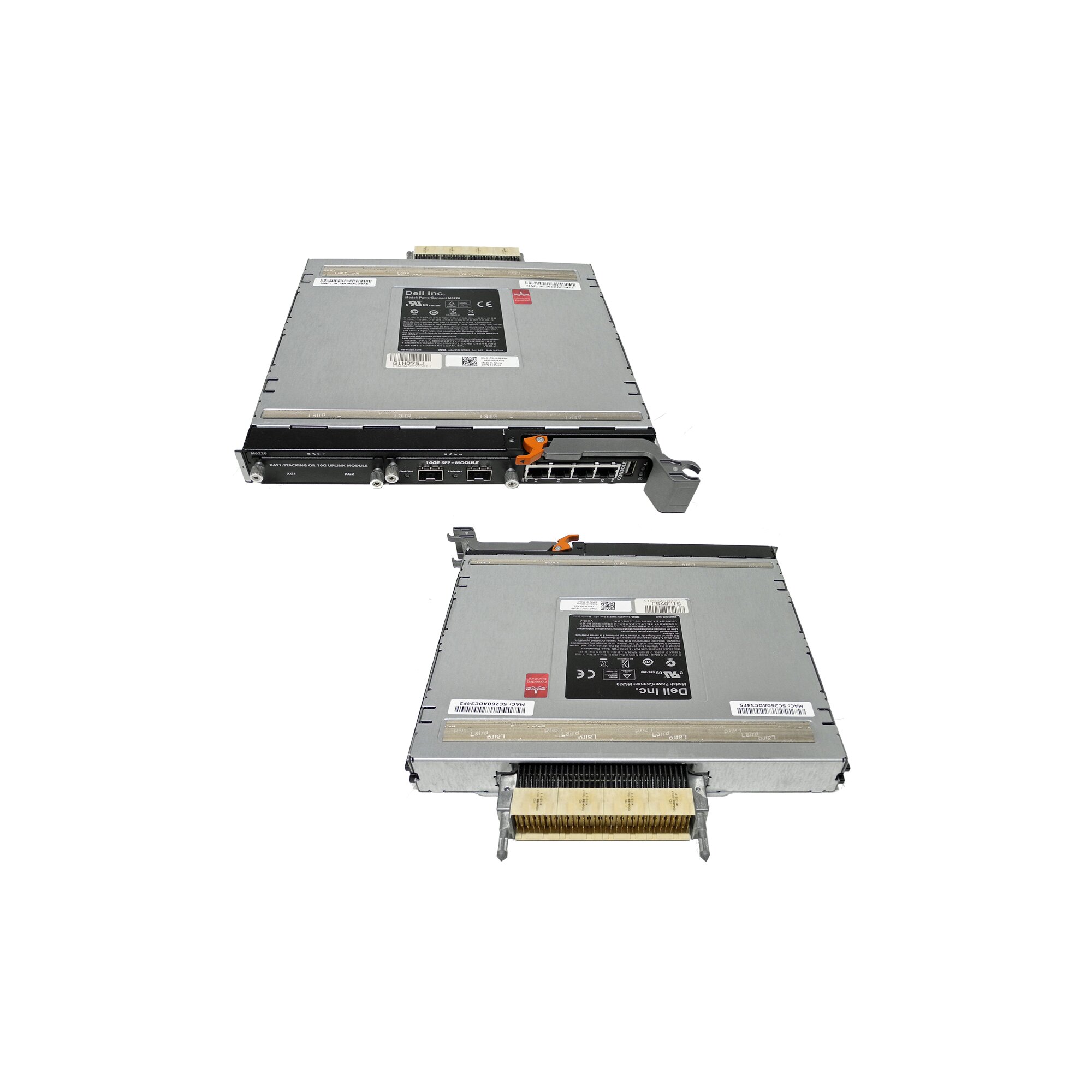 DELL PowerConnect M6220 0155HJ 1/10GbE + 1x 2-Port 10Gb SFP+ Uplink Module