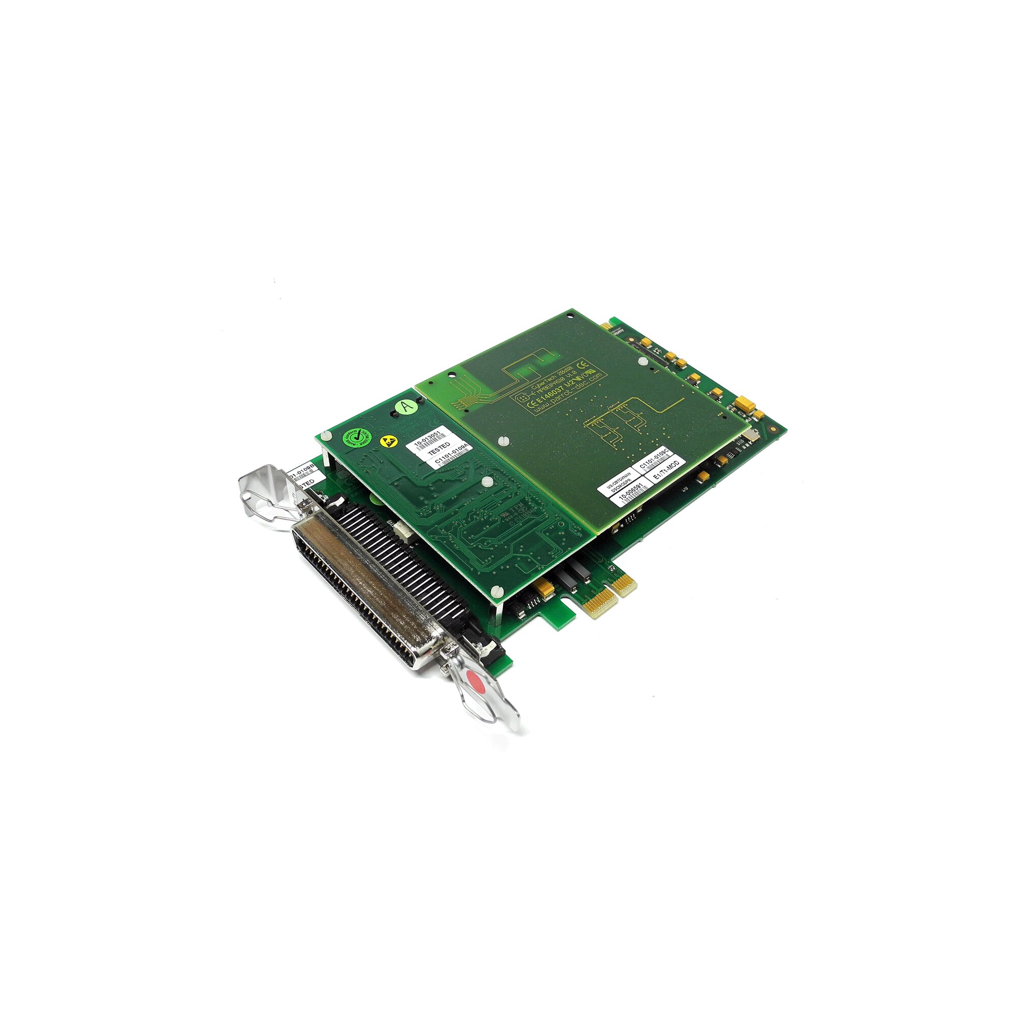 CyberTech Parrot-DSC 20H402 MSPEB10 PCIe x1 Tel. Interface Card ...