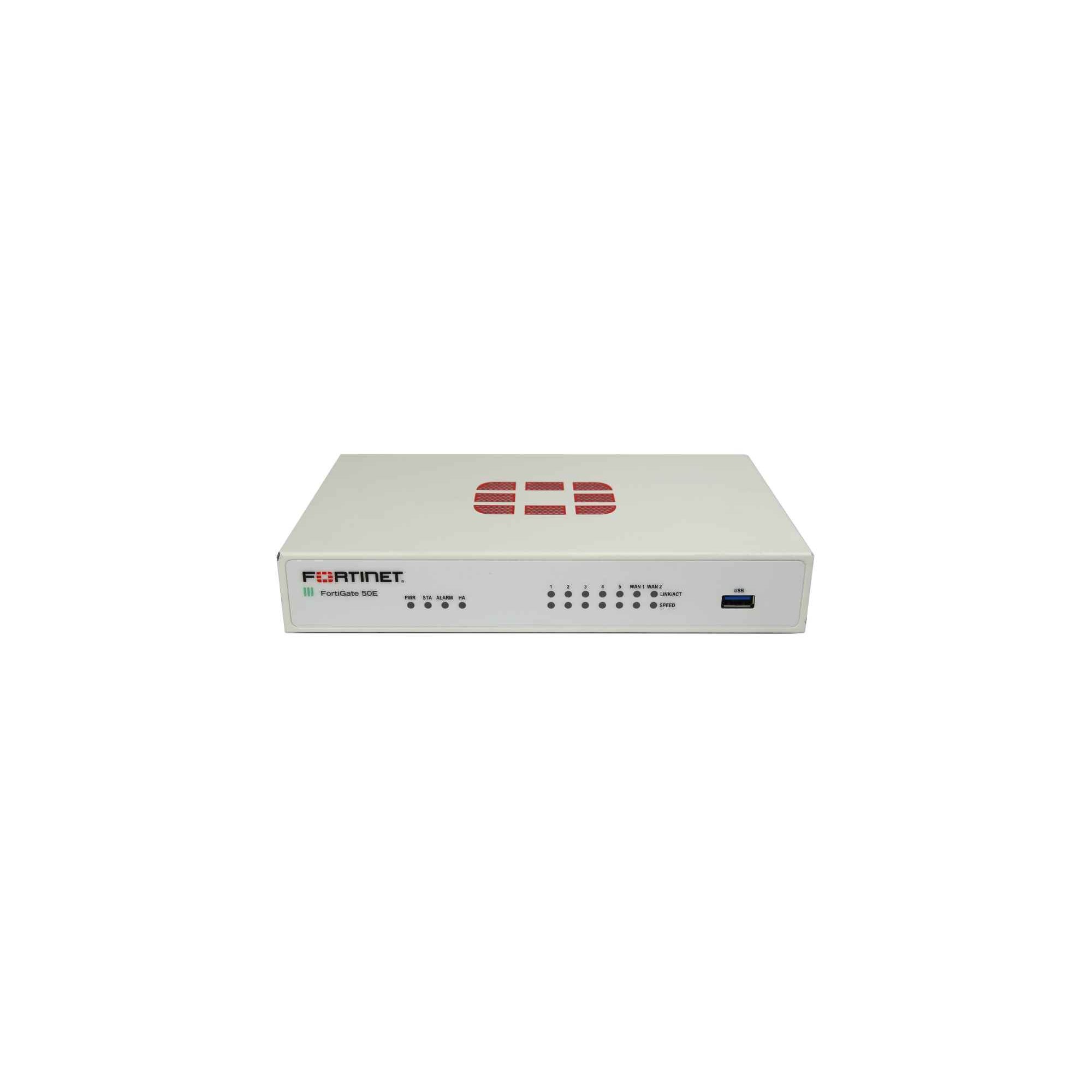Fortinet FortiGate 50E FG-50E P17464-04-02 5-Port GE Firewall with AC ...