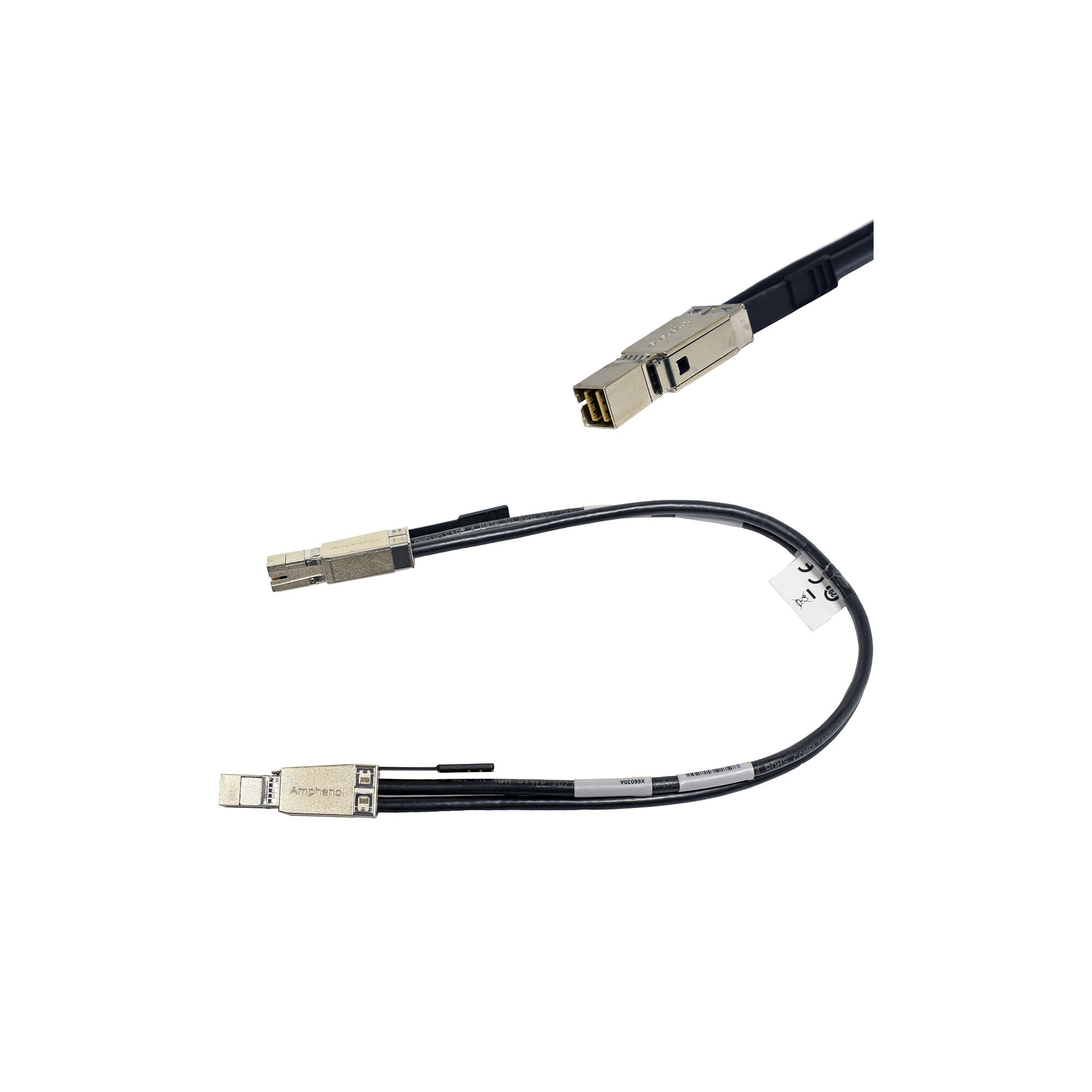 NetApp 0,5m MiniSAS HD external Data Cable X66030A SFF-8644 - SFF-8644 ...