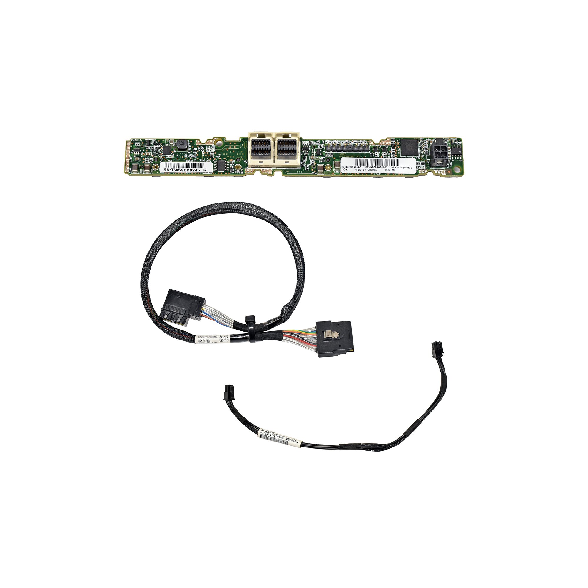 HP SAS-Backplane for Express Bay 2x 2,5'' DL160 G9 DL360p G9 G10 823791 ...