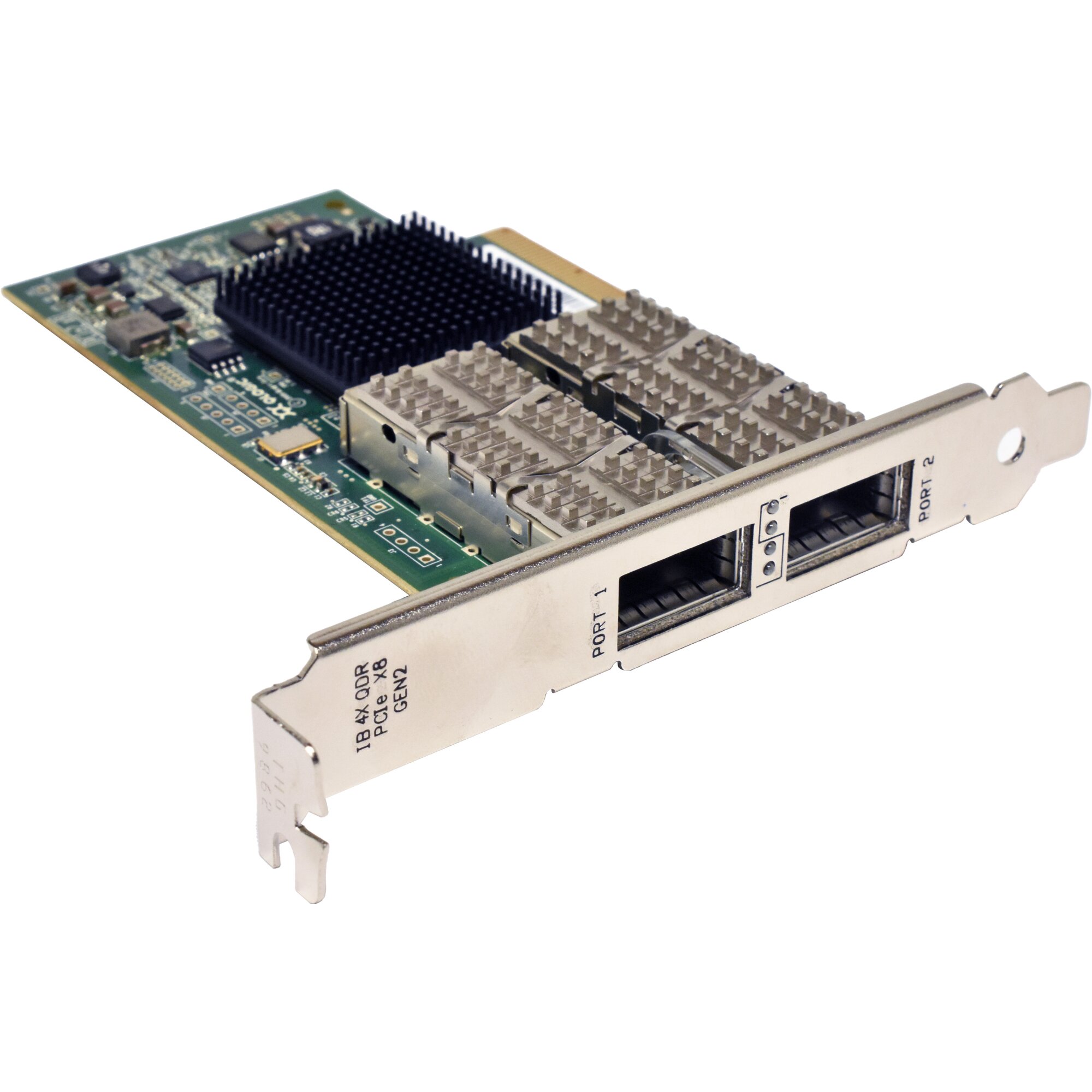 QLogic QLE7342 Dual-Port 40 GB QDR InfiniBand Server Adapter IB6410401 ...