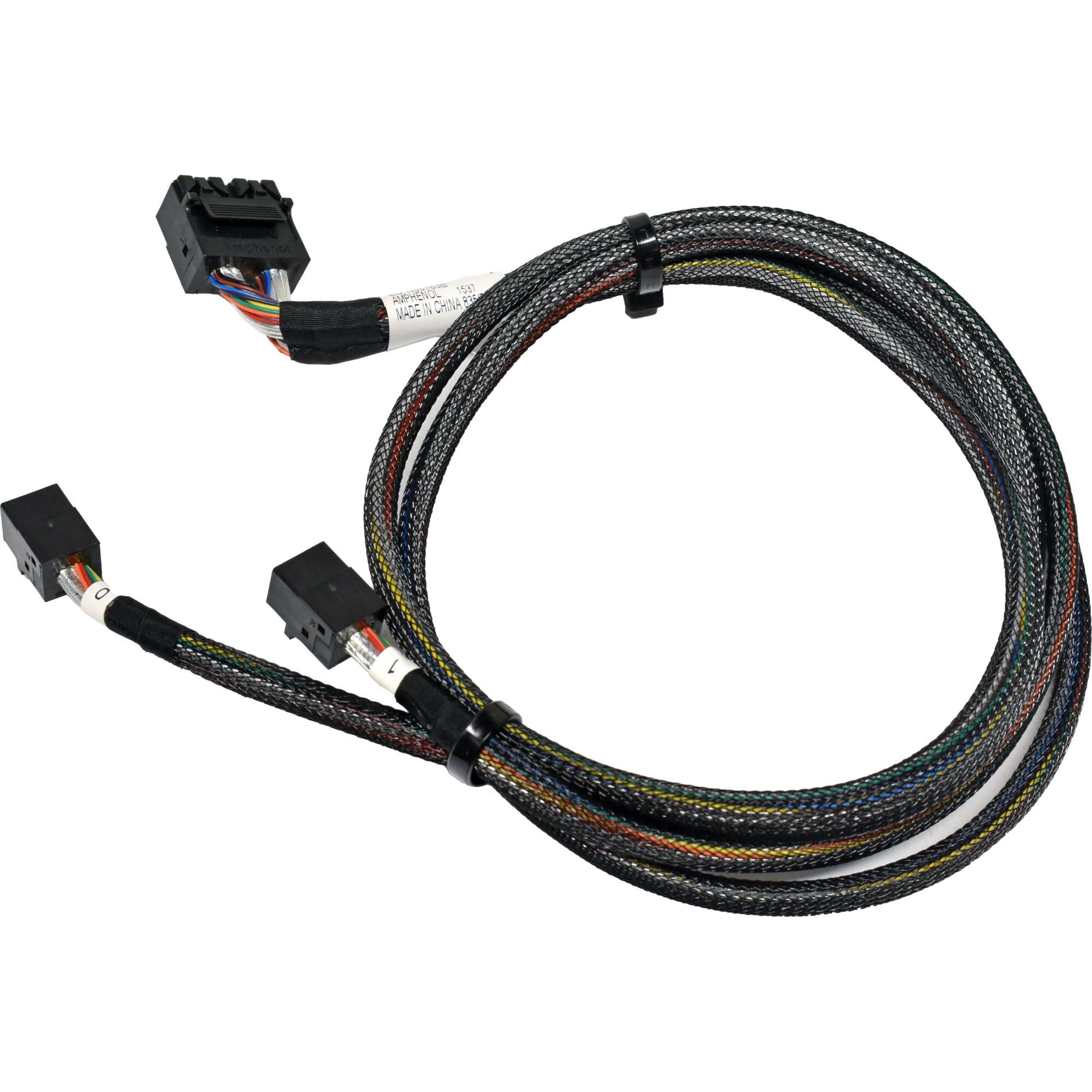 IBM 12G Mini SAS HD Datenkabel 0,8m 00FK840 00FK841 Double SFF-8643 ...