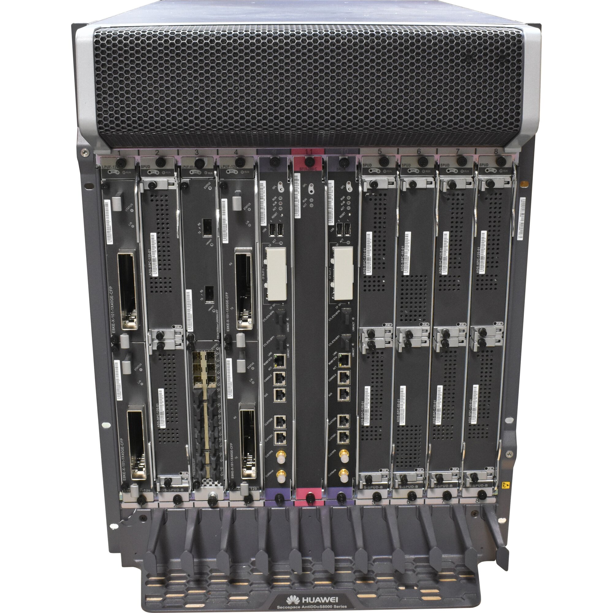 Huawei Secospace AntiDDos8080 Protection System 11x Modules inclusive ...