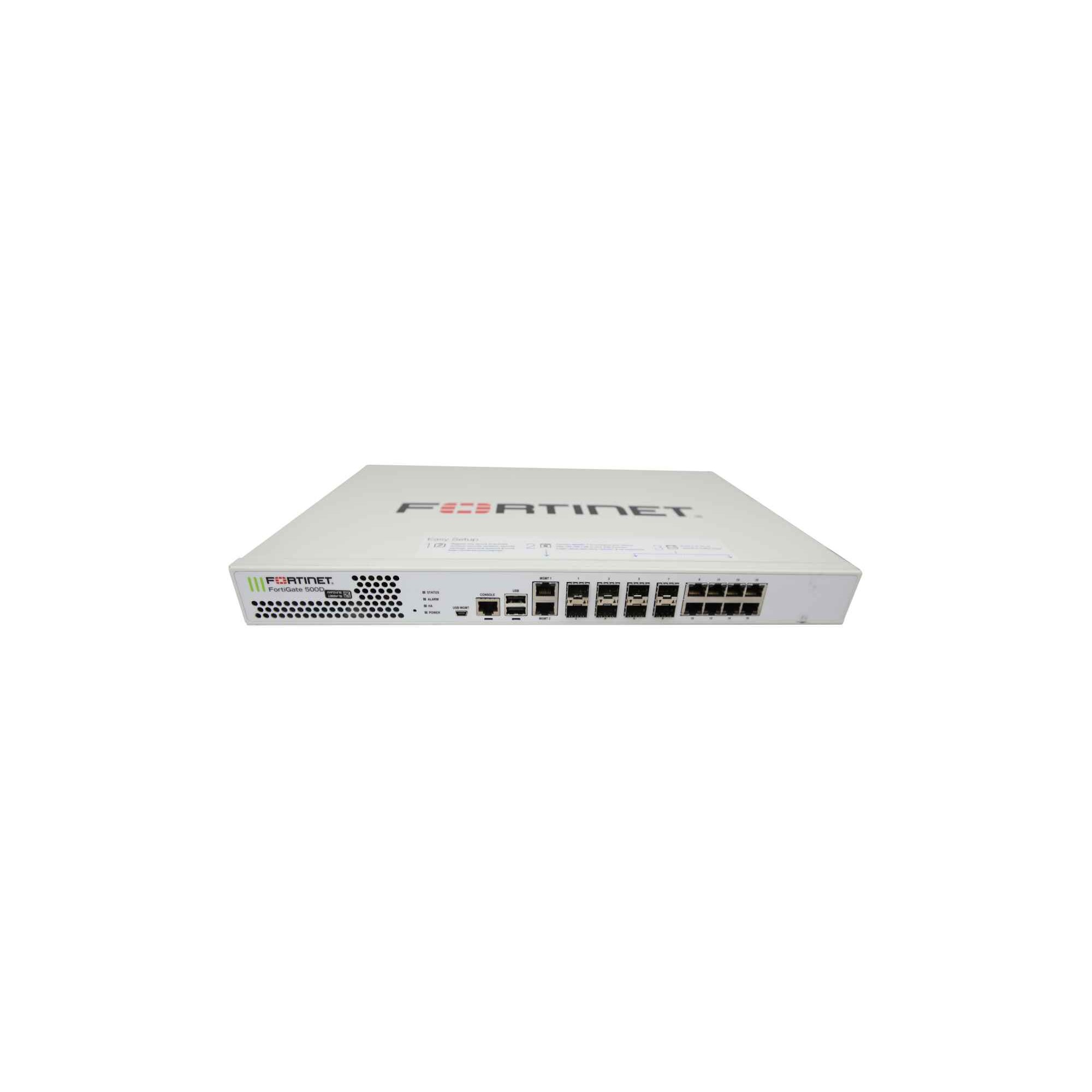 Fortinet FortiGate 500D FG-500D 8-Port RJ-45 GE 8x 1G SFP - Piospartslap