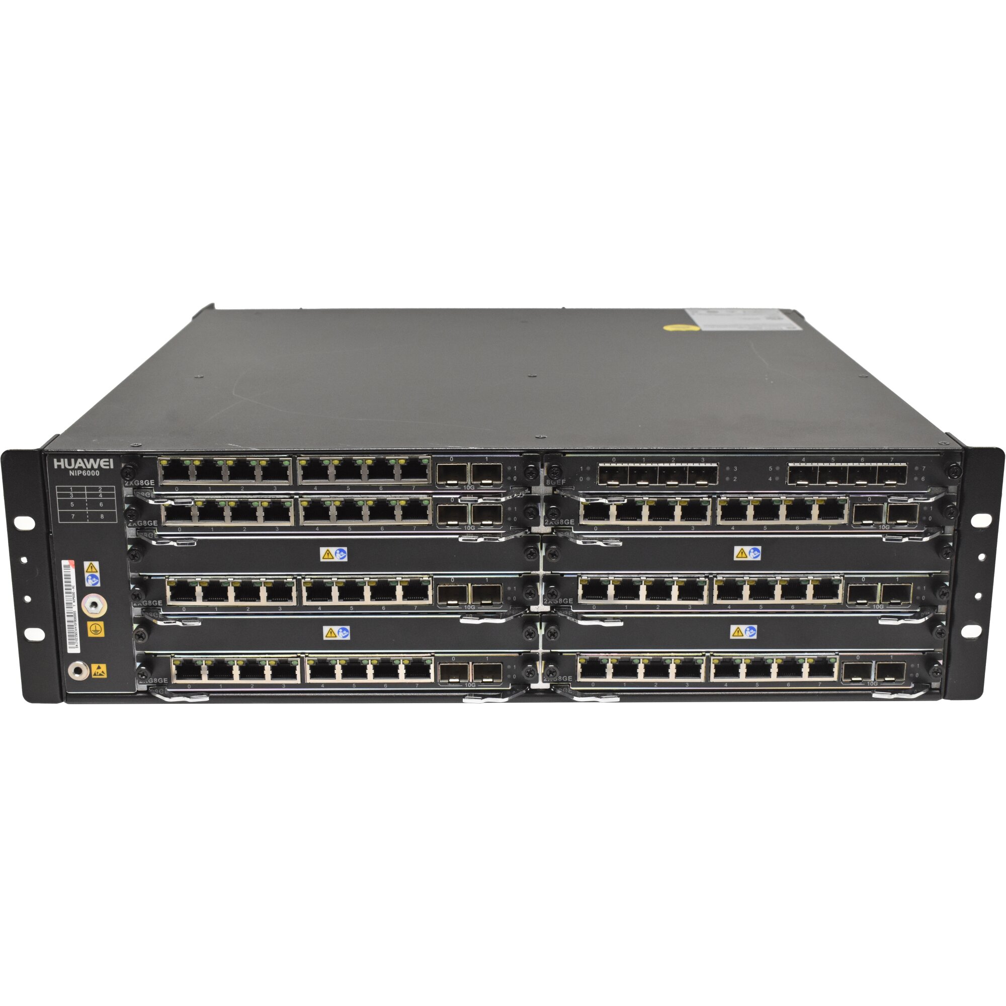 Huawei NIP6680 3U Intrusion Prevention System 10x Modules - Piospartslap