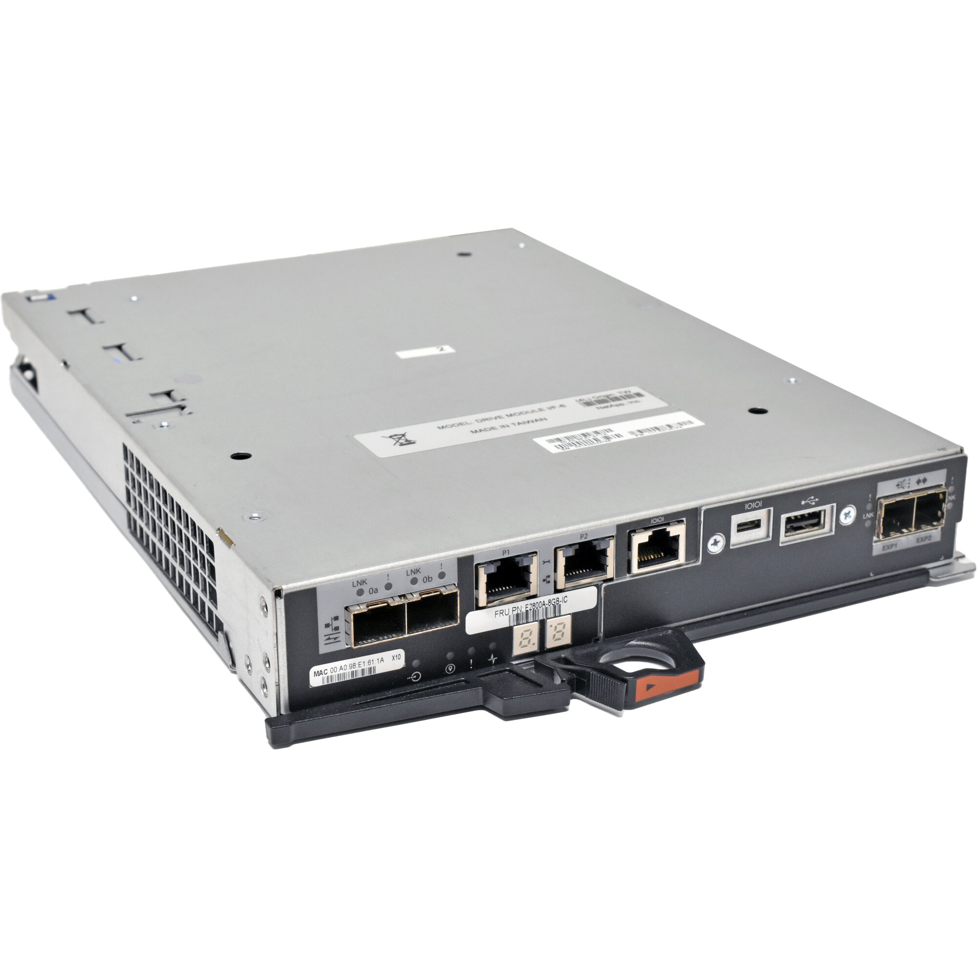 NetApp E2800 Controller für E-Series E2800A-8GB-IC 111-03736 2x 16G/10GE SFP+ - Piospartslap