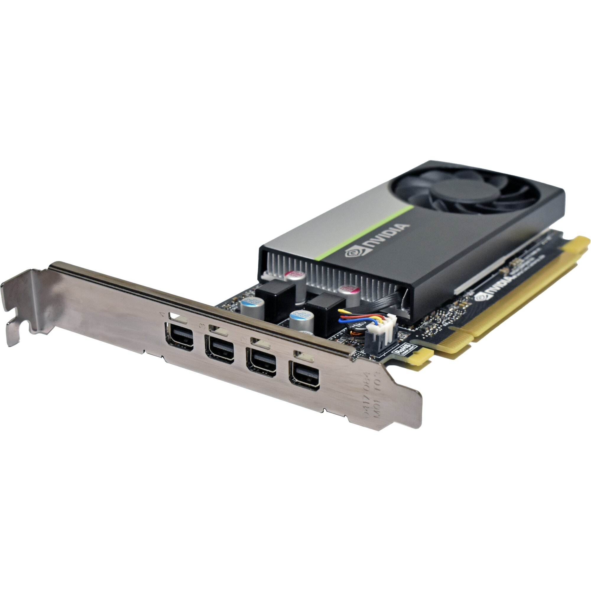 Dell Nvidia Quadro T1000 0D408X 8GB GDDR6 Low Profile with High Profile ...