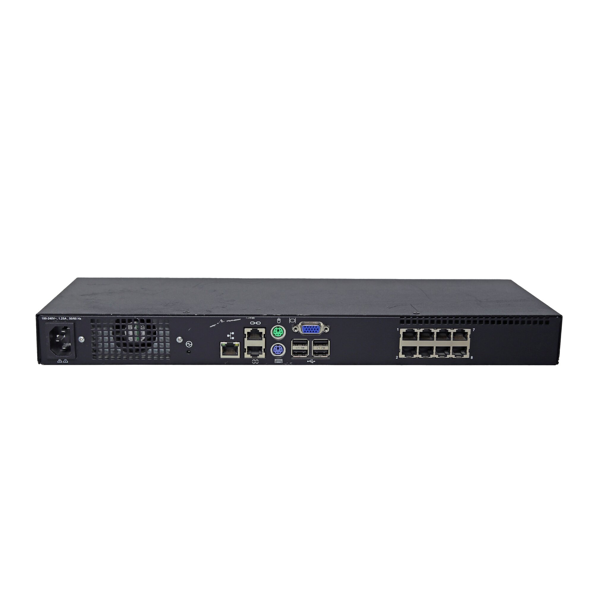 IBM 1754-HC3 1x8 Rack Console KVM Switch 69Y6010 69Y6015 - Piospartslap