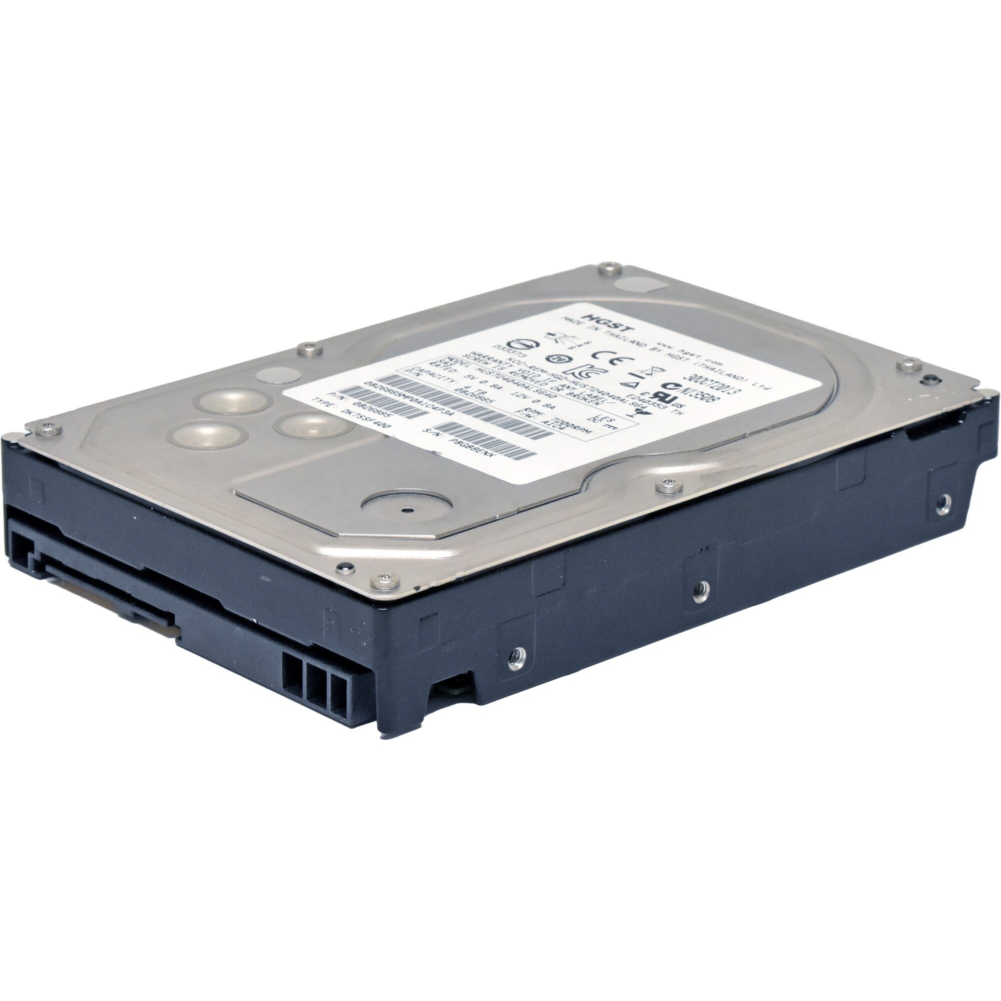 HGST 4TB HDD Festplatte 3.5" 7,2K 6G SAS HUS724040ALS640 0B26885