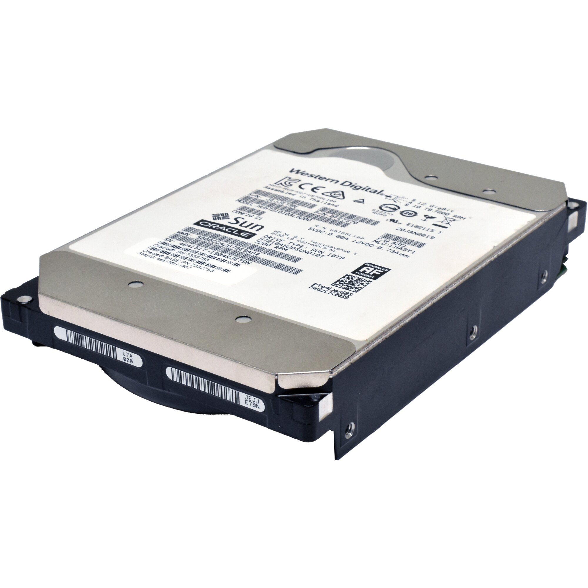 Western Digital 10TB 3,5" SAS 12G 7,2K HDD Festplatte HUH721010AL5200 ...