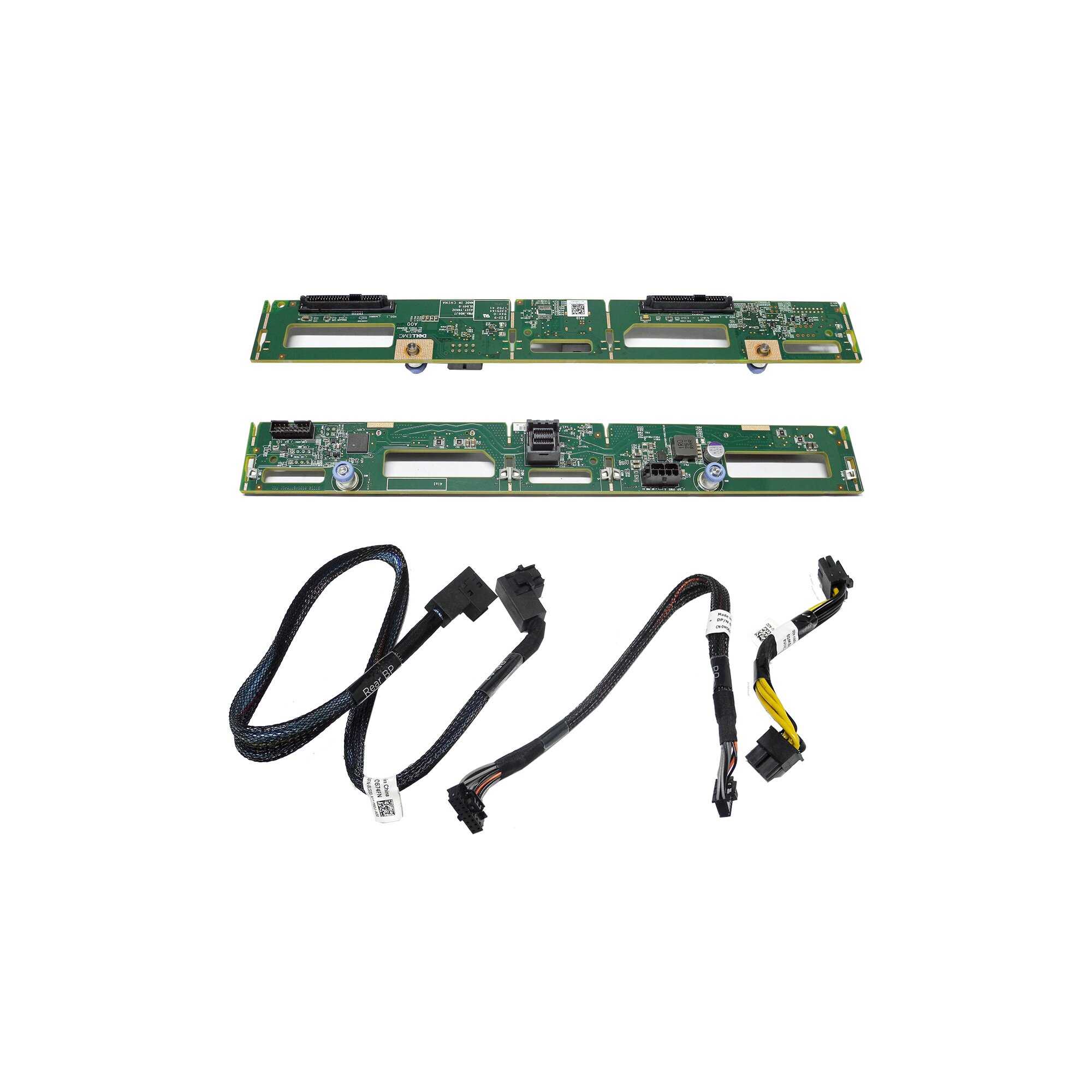 Dell PowerEdge R740xd 2-Port 3,5" SAS/SATA Backplane 0Y6H32 Y6H32 + 3 x ...