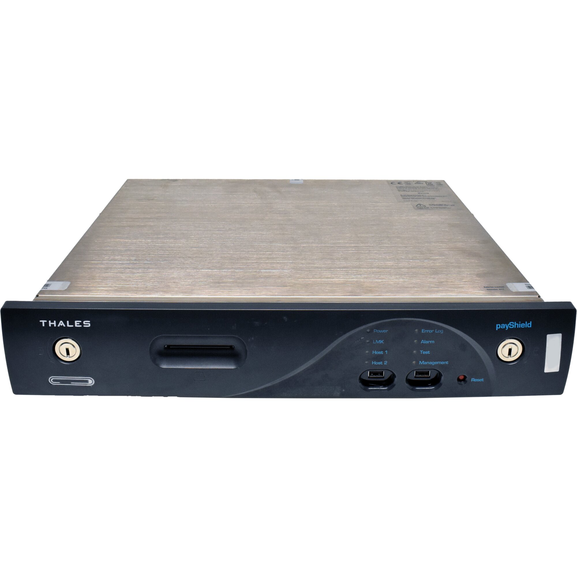Thales Hardware Security Module HSM9-12S Payshield 1600B44.06 1U Rack ...