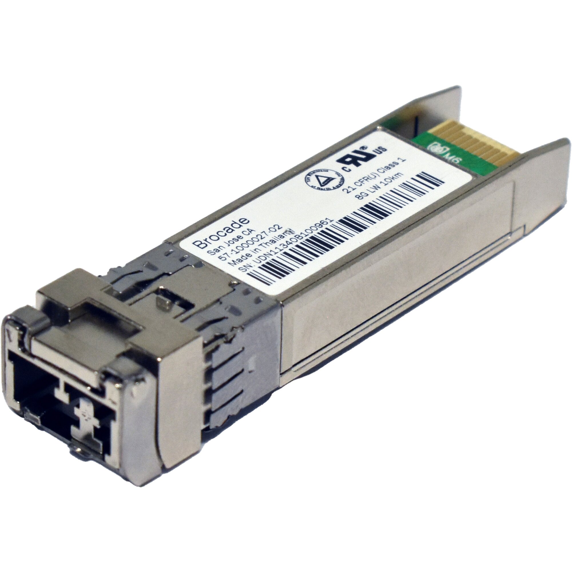 Brocade 57-1000027-02 SFP+ 8GB LW 10km 1310nm Transceiver Module ...
