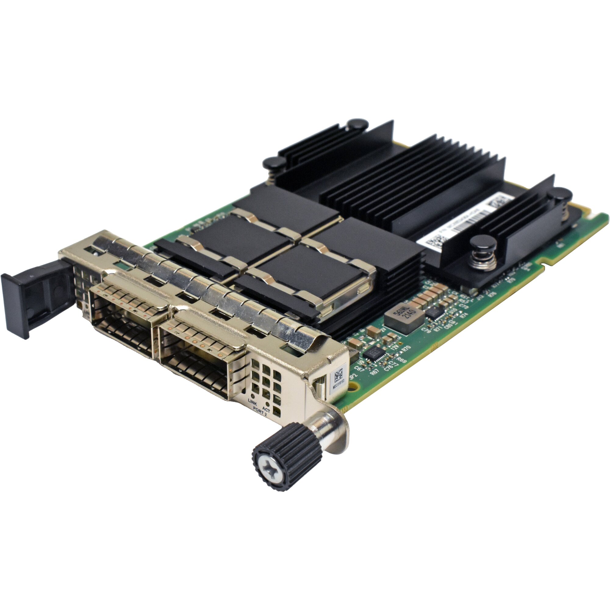 Mellanox ConnectX-6 MCX653436A-HDAB Dual-Port QSFP56 InfiniBand ...