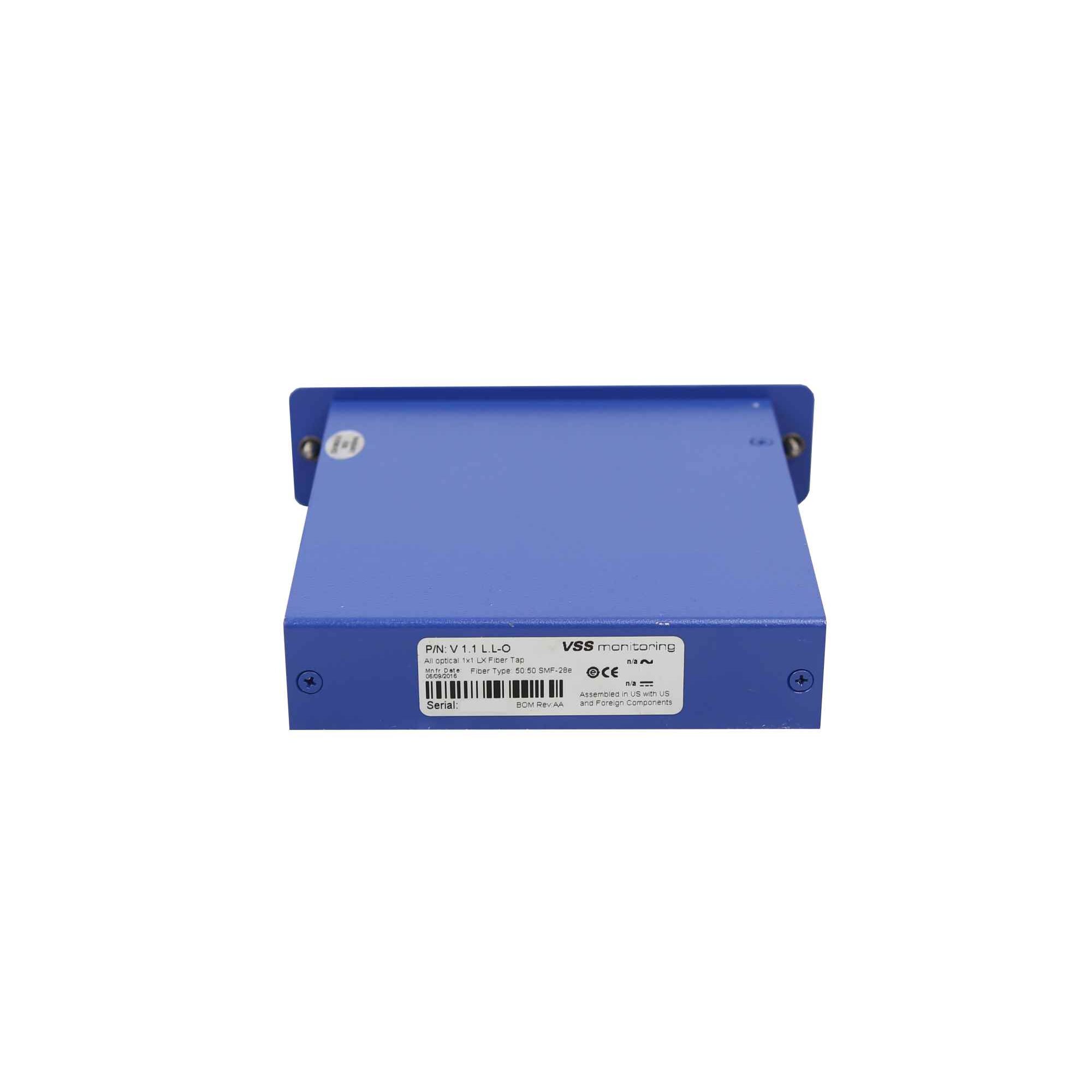 VSS Monitoring All Optical 1x1 LX Fiber Tap V 1.1 L.L-O - Piospartslap