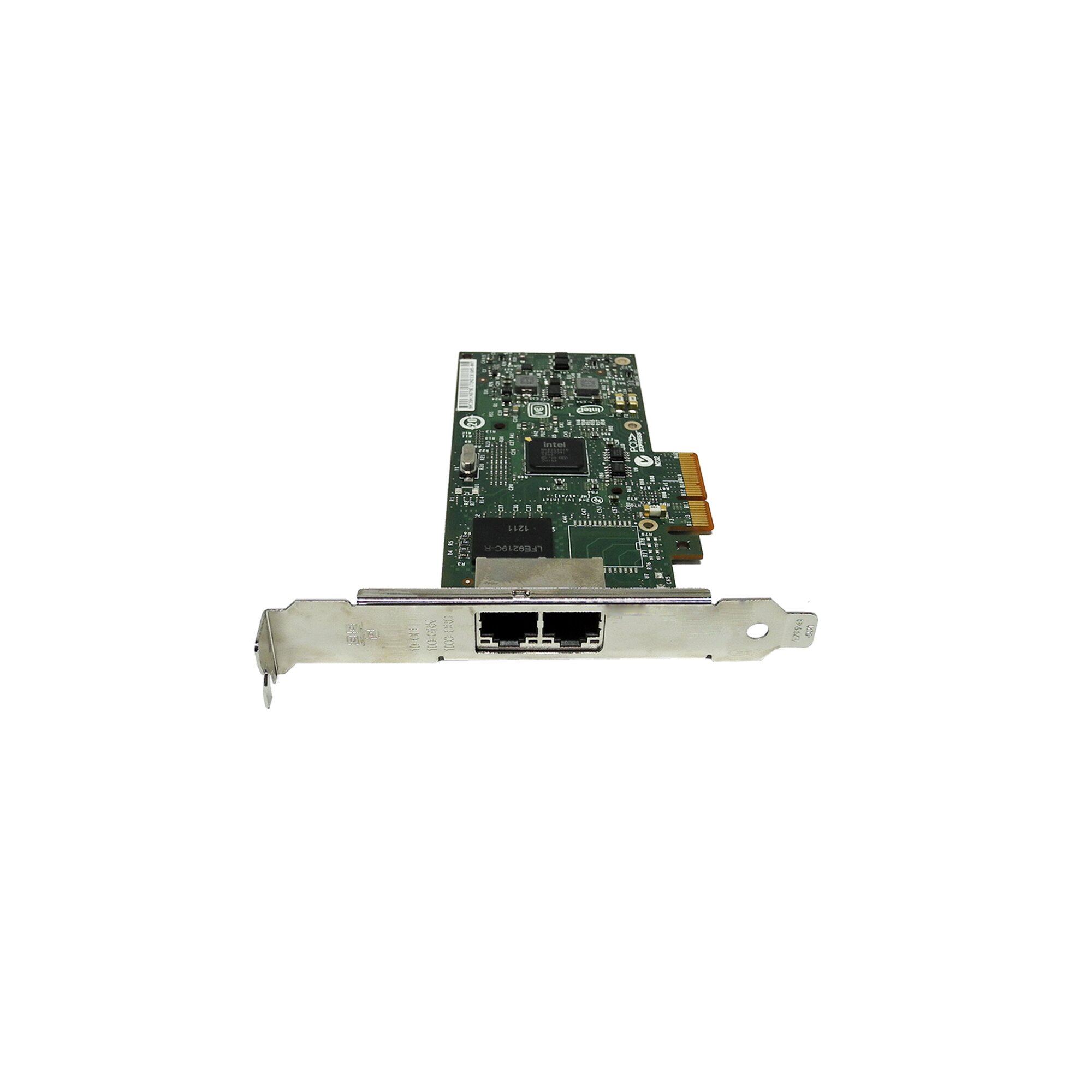 IBM Intel i340-T2 2-Port PCIe x4 Gigabit Ethernet Network Adapter 49Y4232 FP - Piospartslap