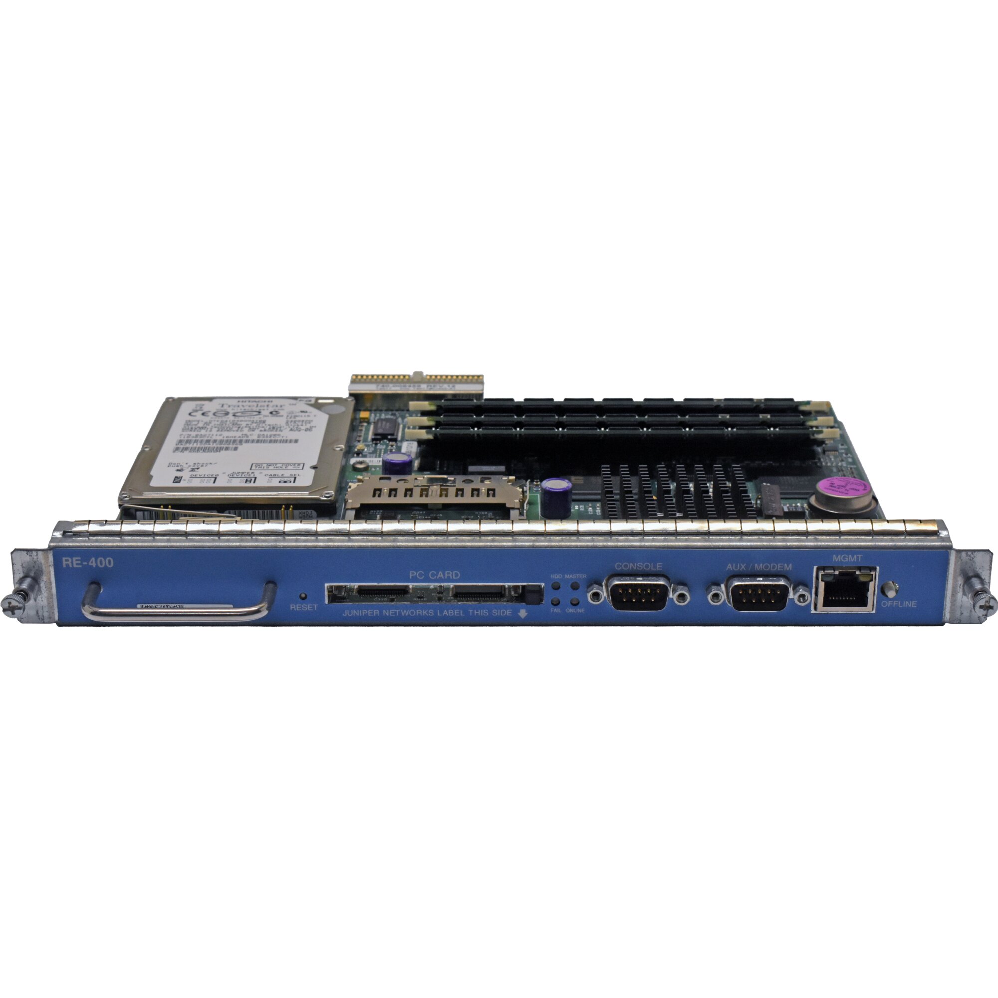 Juniper RE-400 740-009459 Routing Engine Module for M7i - Piospartslap Juniper RE-400 740-009459 Routing Engine Module for M7i - Piospartslap
