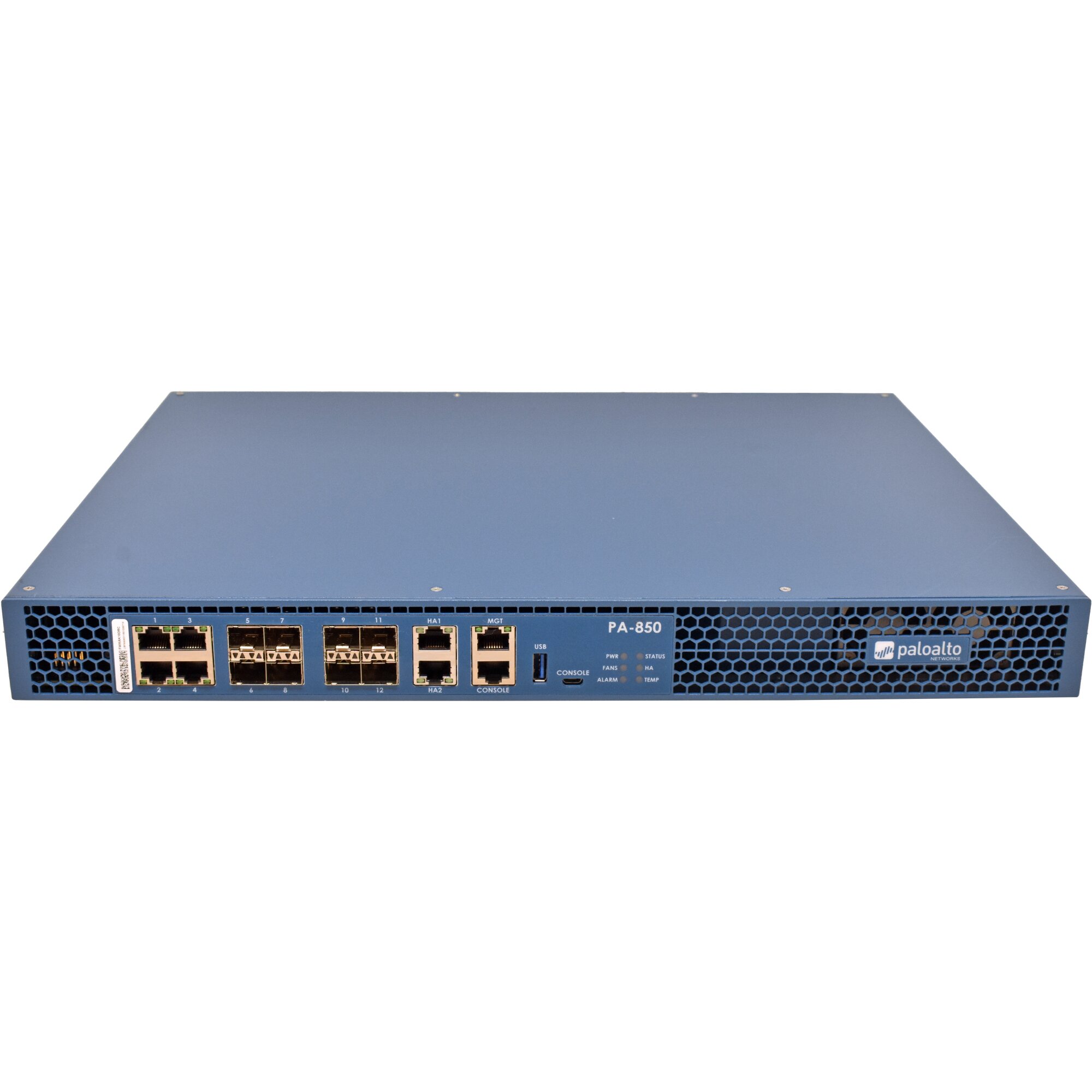 Palo Alto PA-850 750-000119-00C 12-Port Firewall 4x RJ-45 4x SFP 4x ...