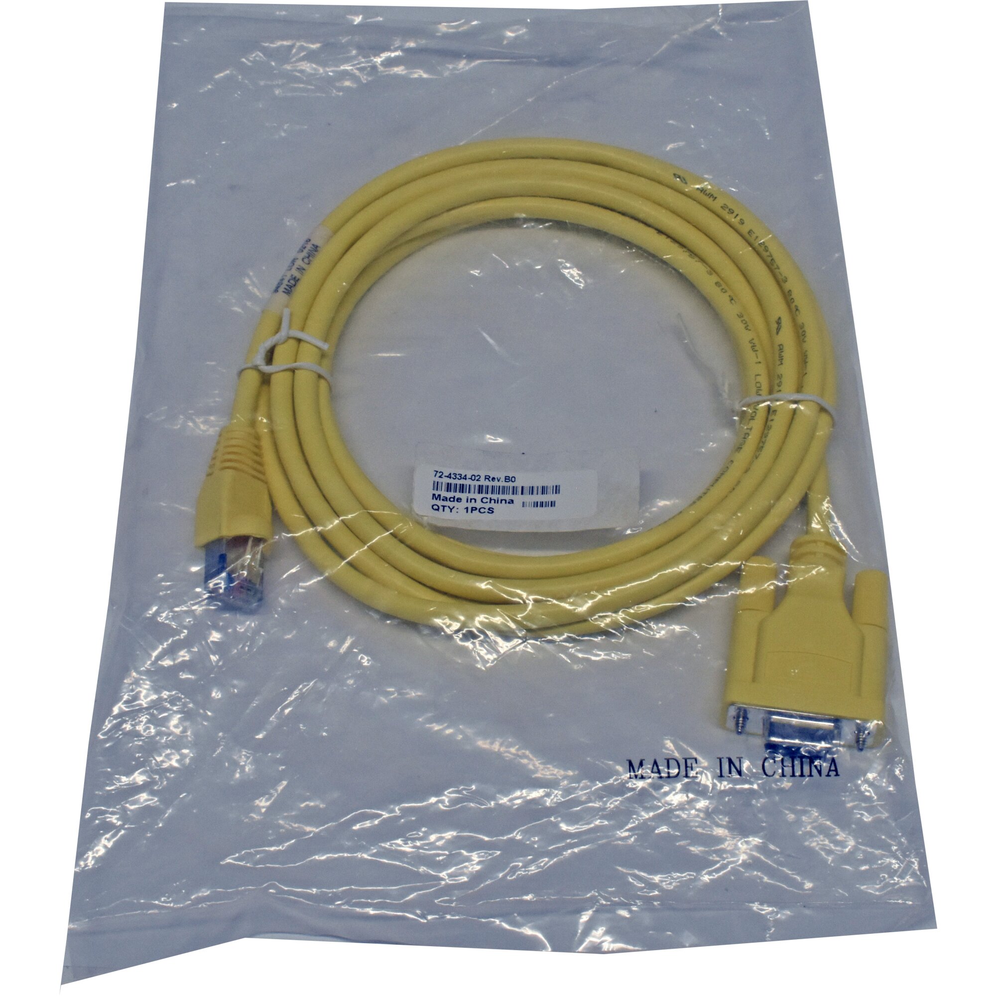 Cisco 72-4334-02 1,8m RJ-45 - Serial DE-9 Console Cable - Piospartslap
