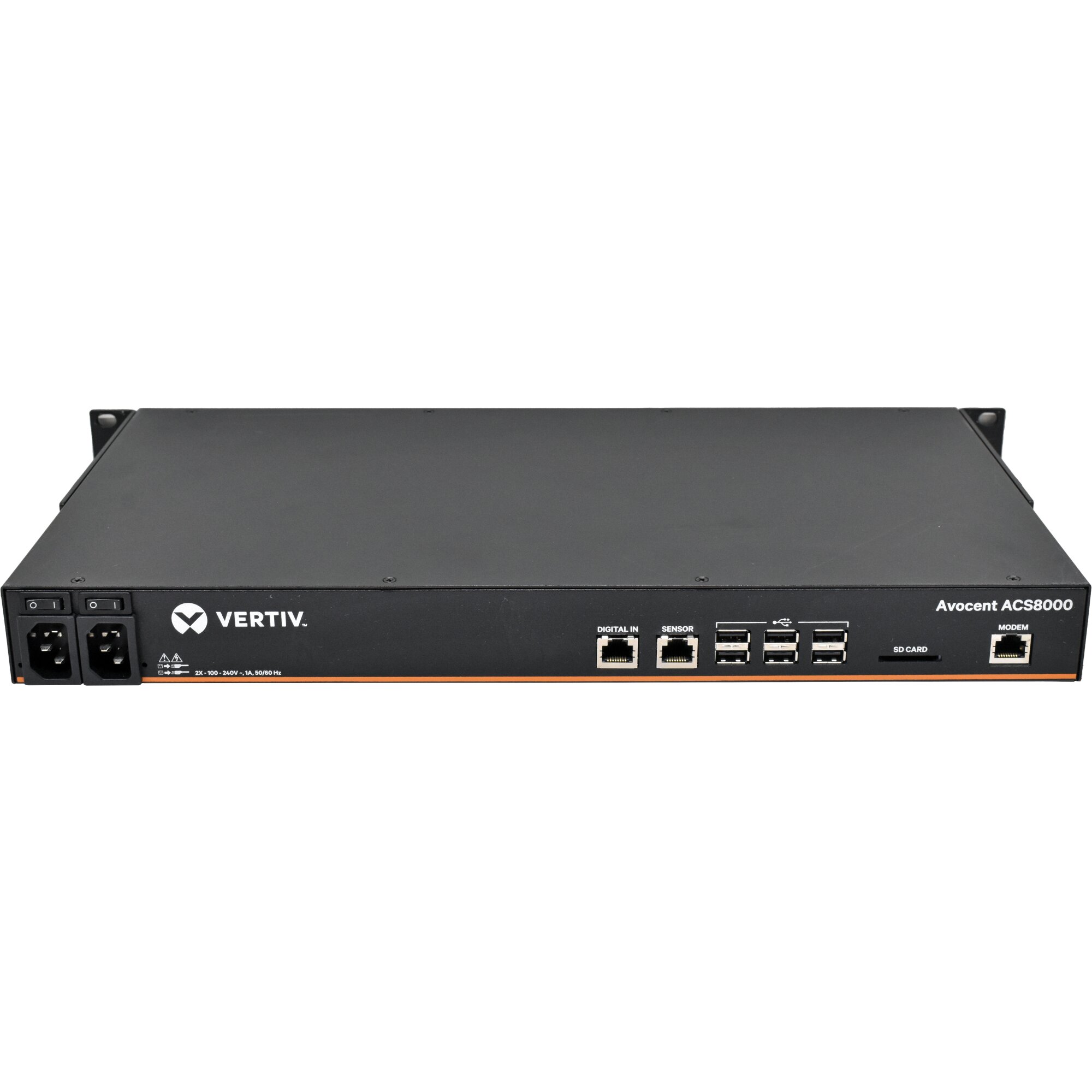 Vertiv Avocent ACS8048MDAC 48-Port Advanced Console Server 500-329-501