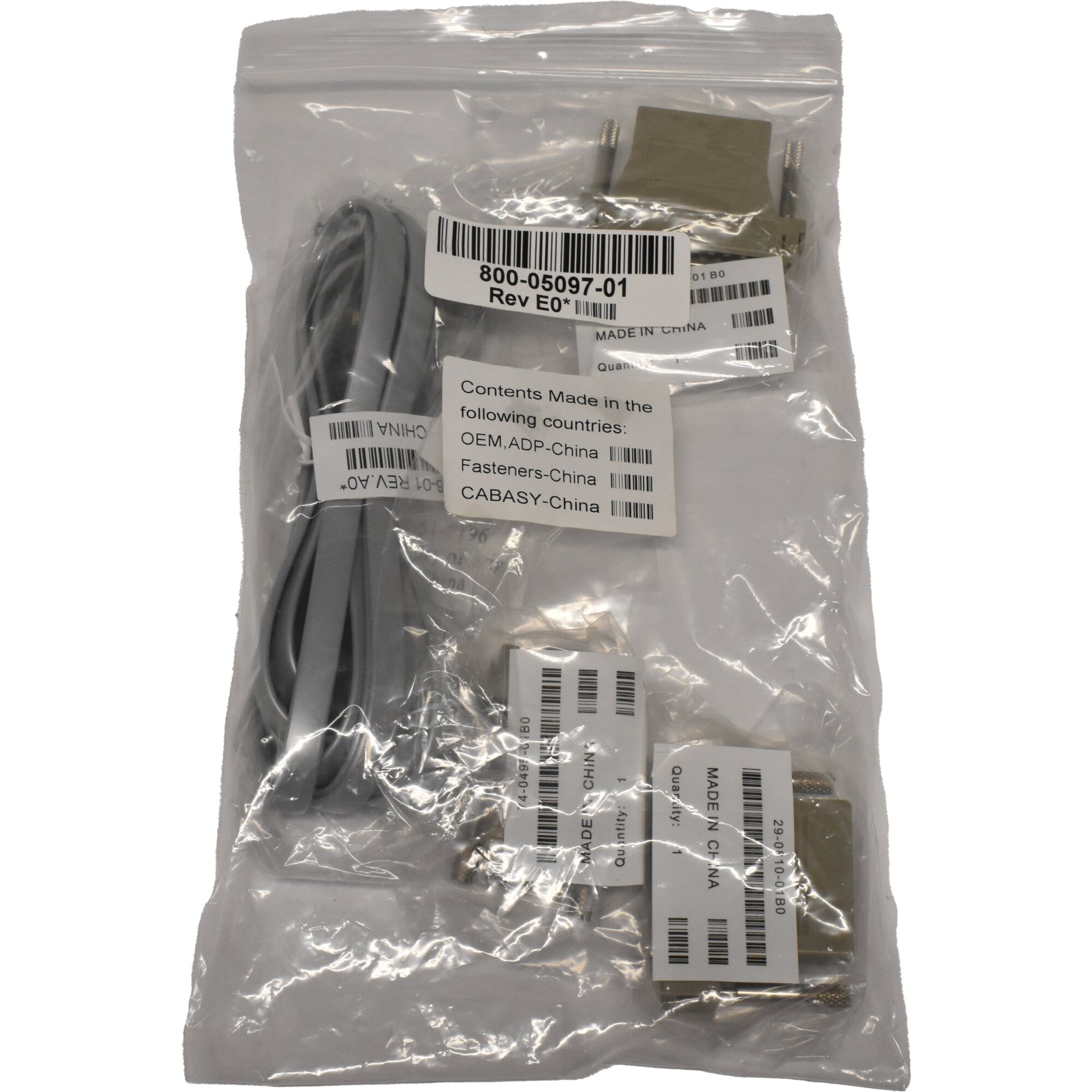 Cisco 800-05097-01 RJ45 Connector Kit for Catalyst 6500 - Piospartslap
