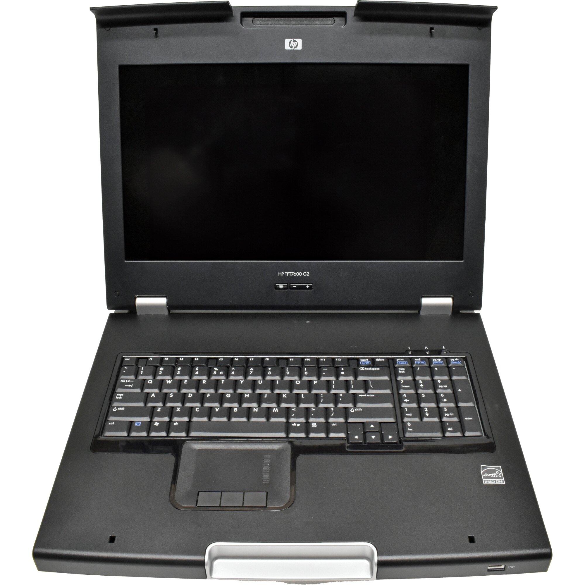 HP TFT7600 G2 1U KVM Console and Monitor 17.3" WXGA+ US Keyboard No ...