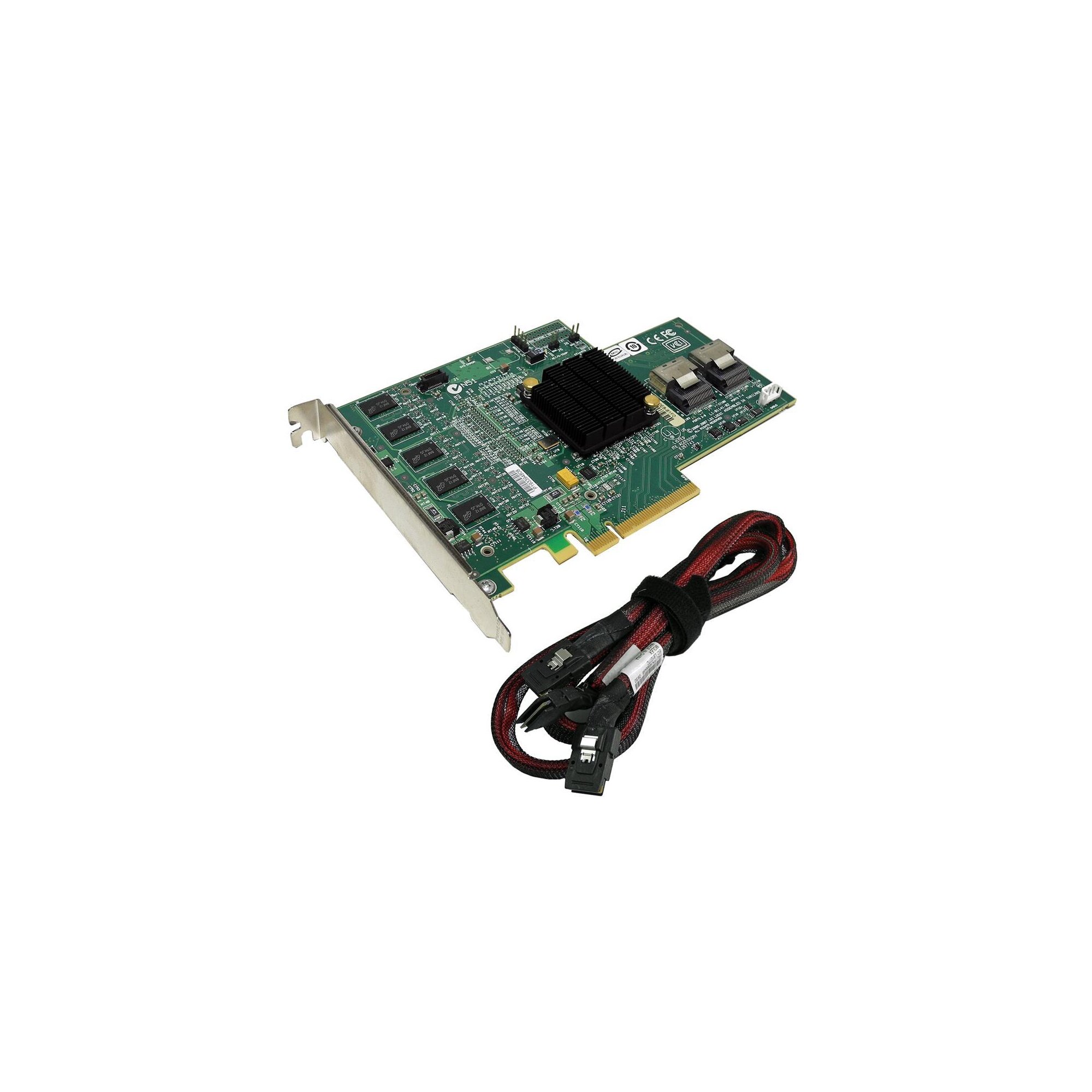 IBM ServeRAID MR10i SAS SATA RAID Controller 43W4297 PCI-E x8 + Kabel ...