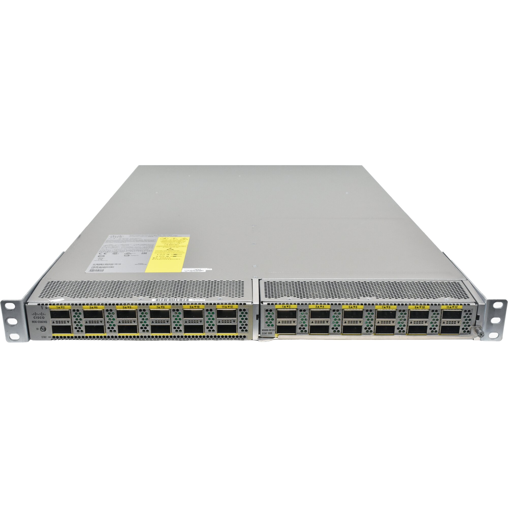 Cisco N5K-C5624Q 68-5707-02 12-Port 40G QSFP+ Ethernet Switch + Module 12-Port 40G QSFP+