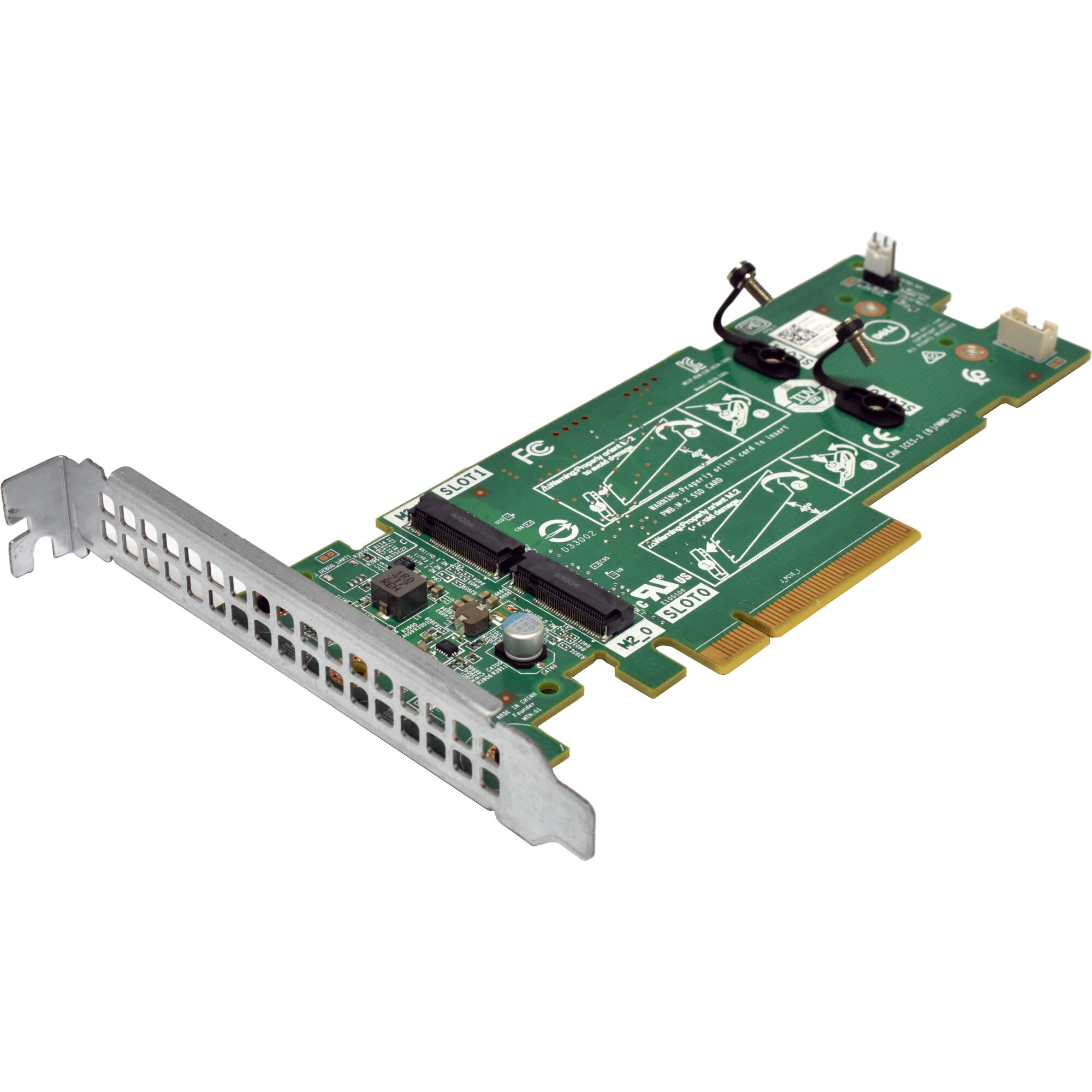 Dell 05T20H BOSS SSD Adapter Card PCI-Express x8 to 2x M.2 2280 SSD ...