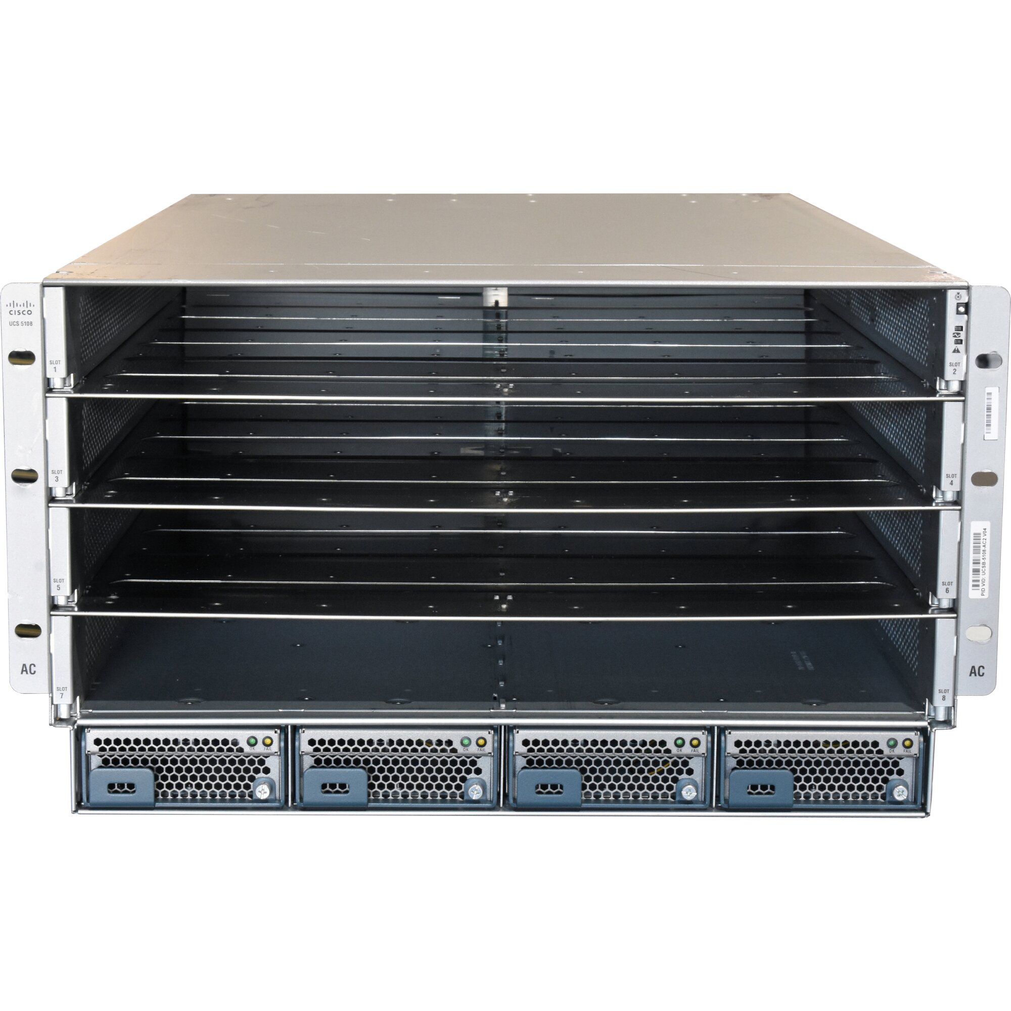Cisco Blade Server Chassis UCS 5108 68-5091-05 mit 2x 40G Module UCS ...