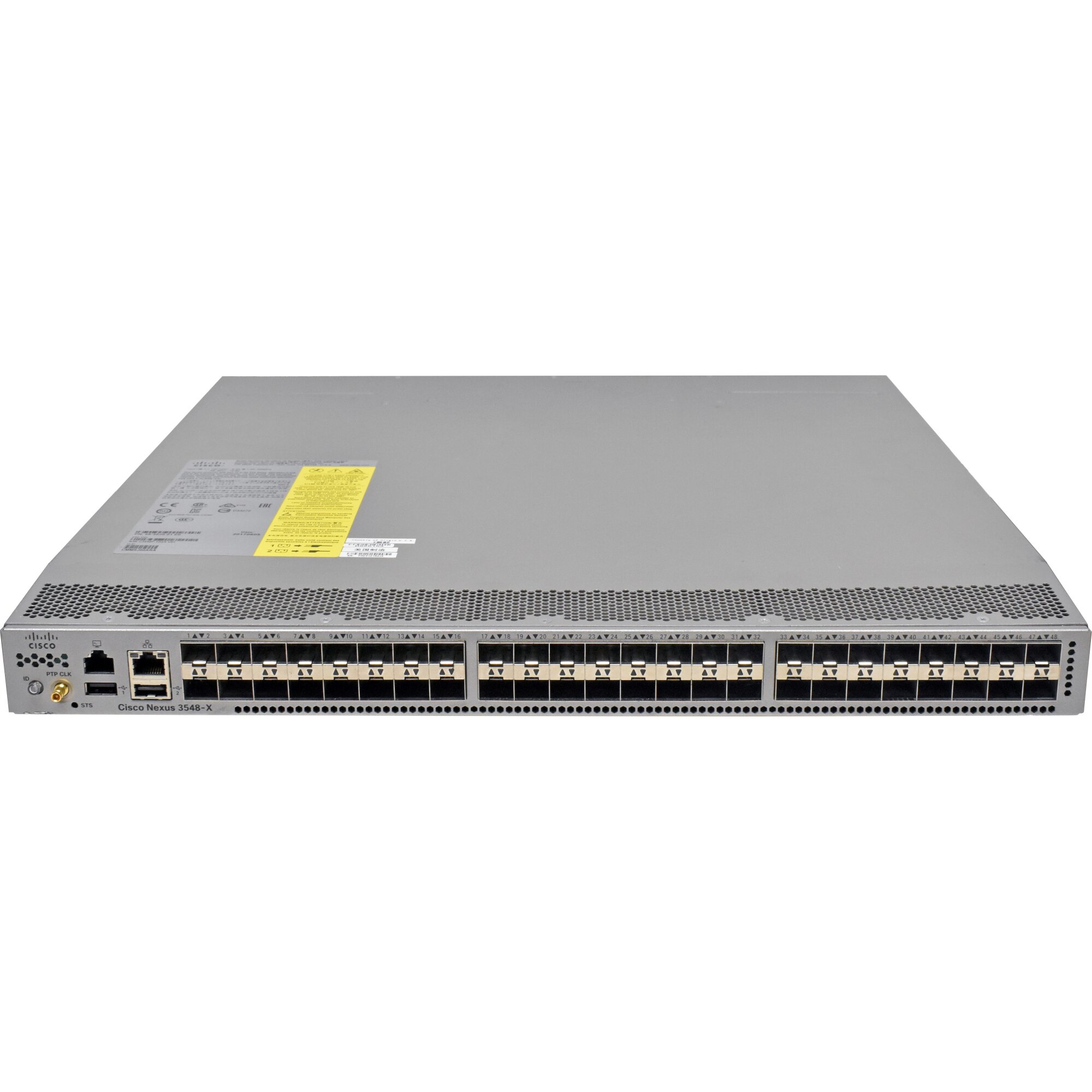 Cisco Nexus 3548-X N3K-C3548P-10GX 68-5626-01 48-Port SFP+ 10GE Switch ...